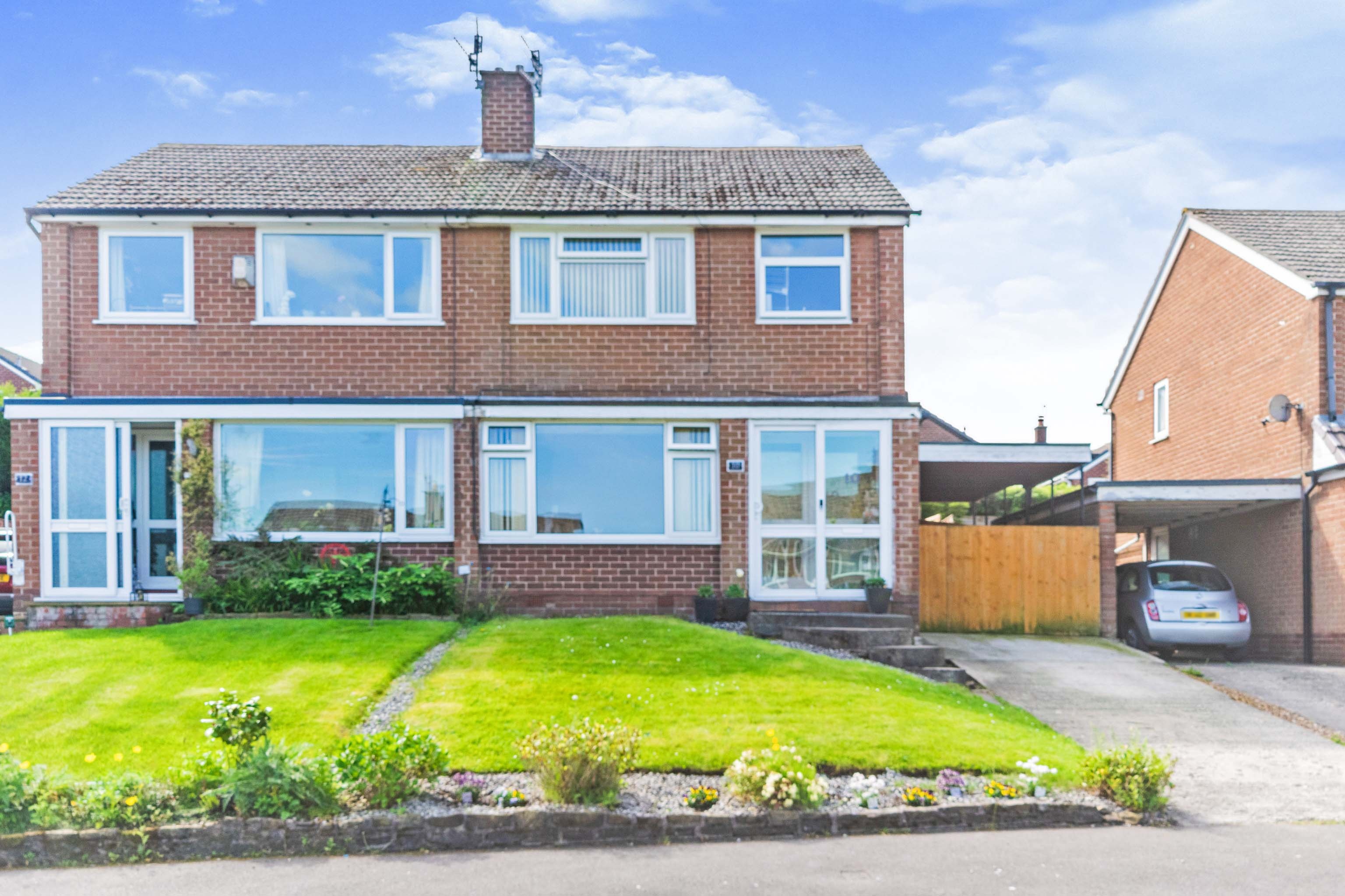 3 bedroom semi-detached house for sale in Carrbrook Close, Stalybridge ...
