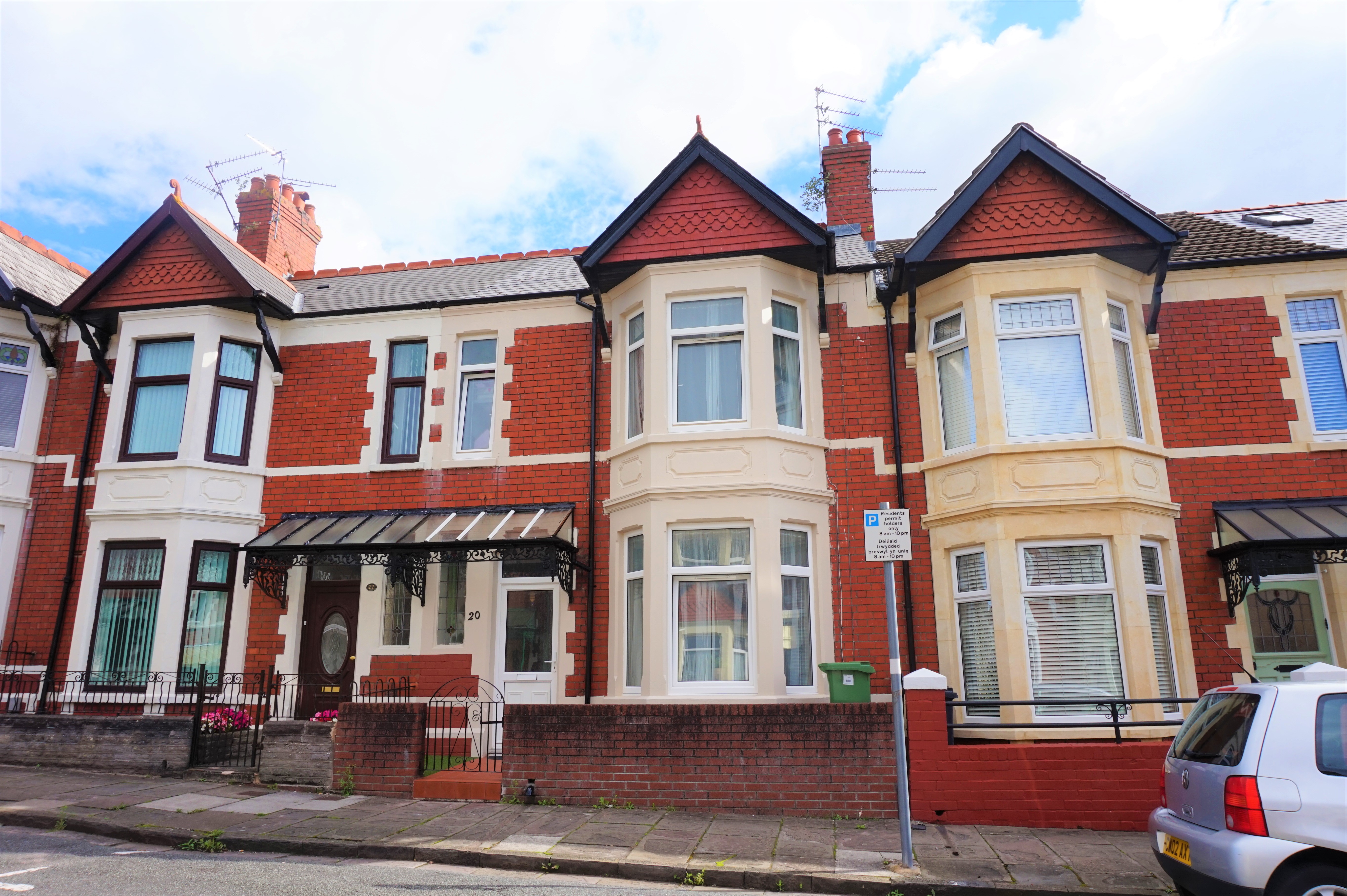 3 bedroom terraced house for sale in Cosmeston Street, Cardiff, CF24 4LP