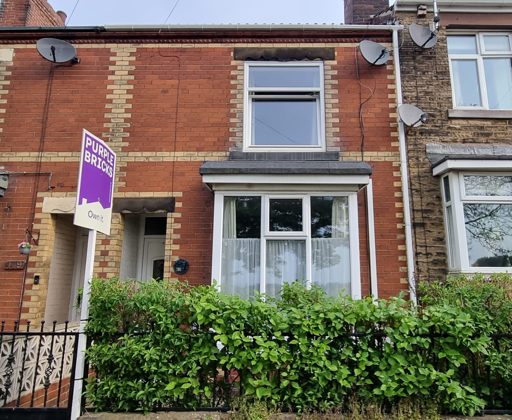 3 bedroom terraced house for sale in Doncaster Road, Rotherham, S63 9JD