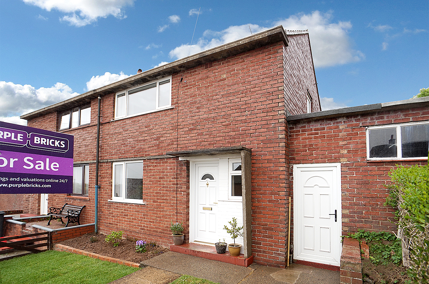 2 bedroom terraced house for sale in Beverley Rise, Carlisle, CA1 3RY