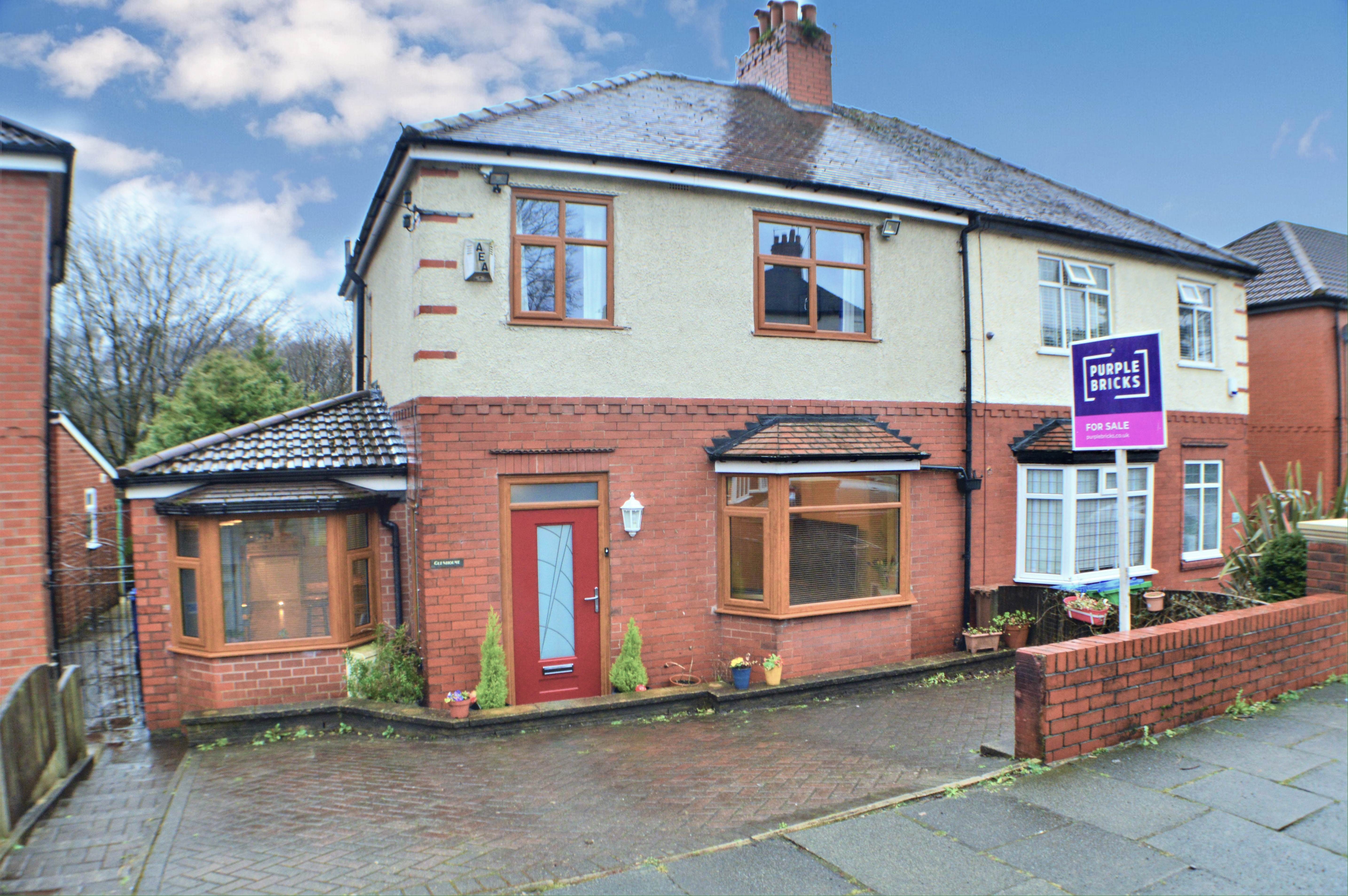 3 bedroom semi-detached house for sale in Alkrington Hall Road South ...