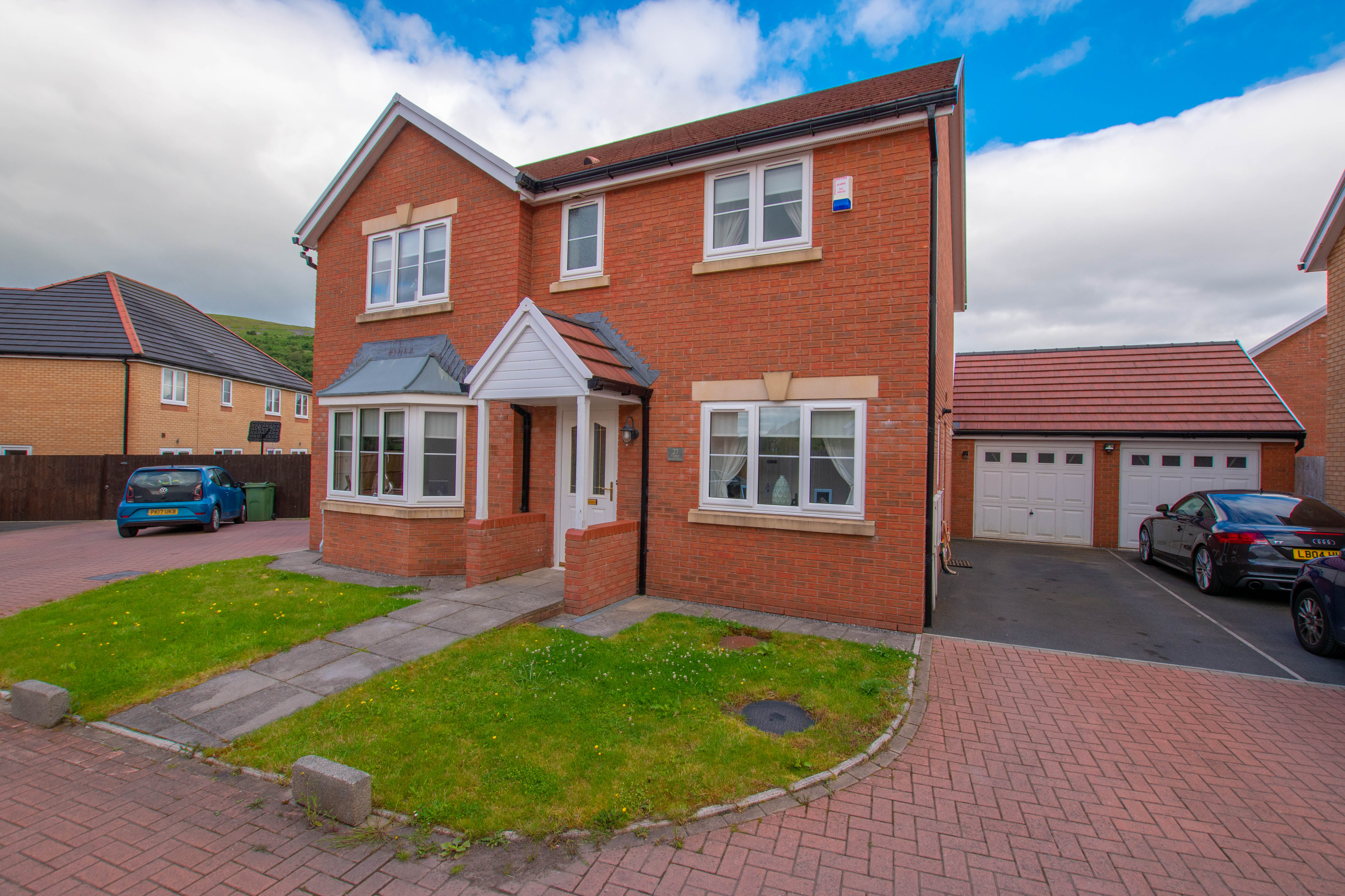 4 bedroom detached house for sale in Copper Beech Drive, Tredegar, NP22 4FD