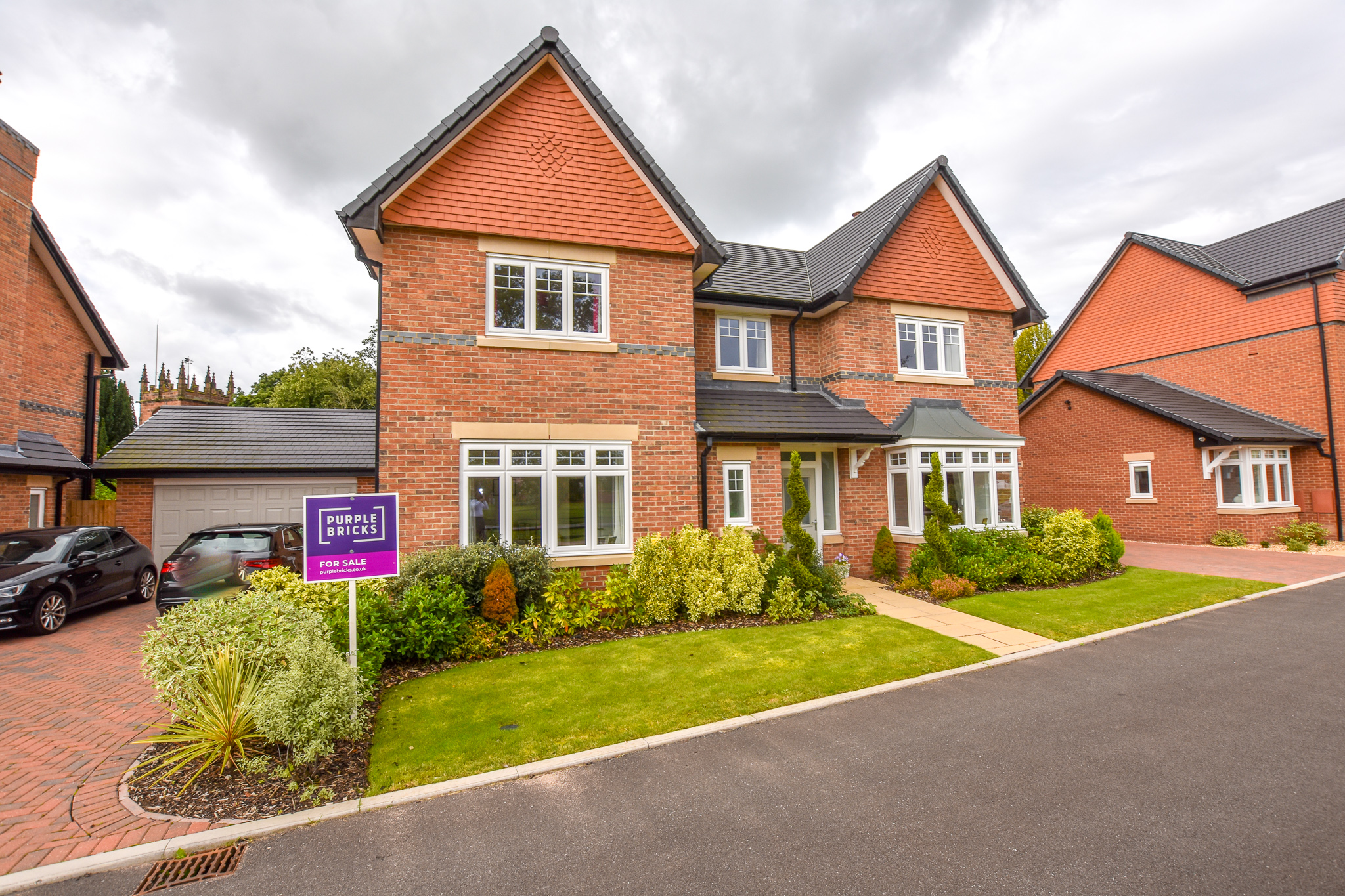 4 bedroom detached house for sale in Bronte Walk, Backford, Chester ...