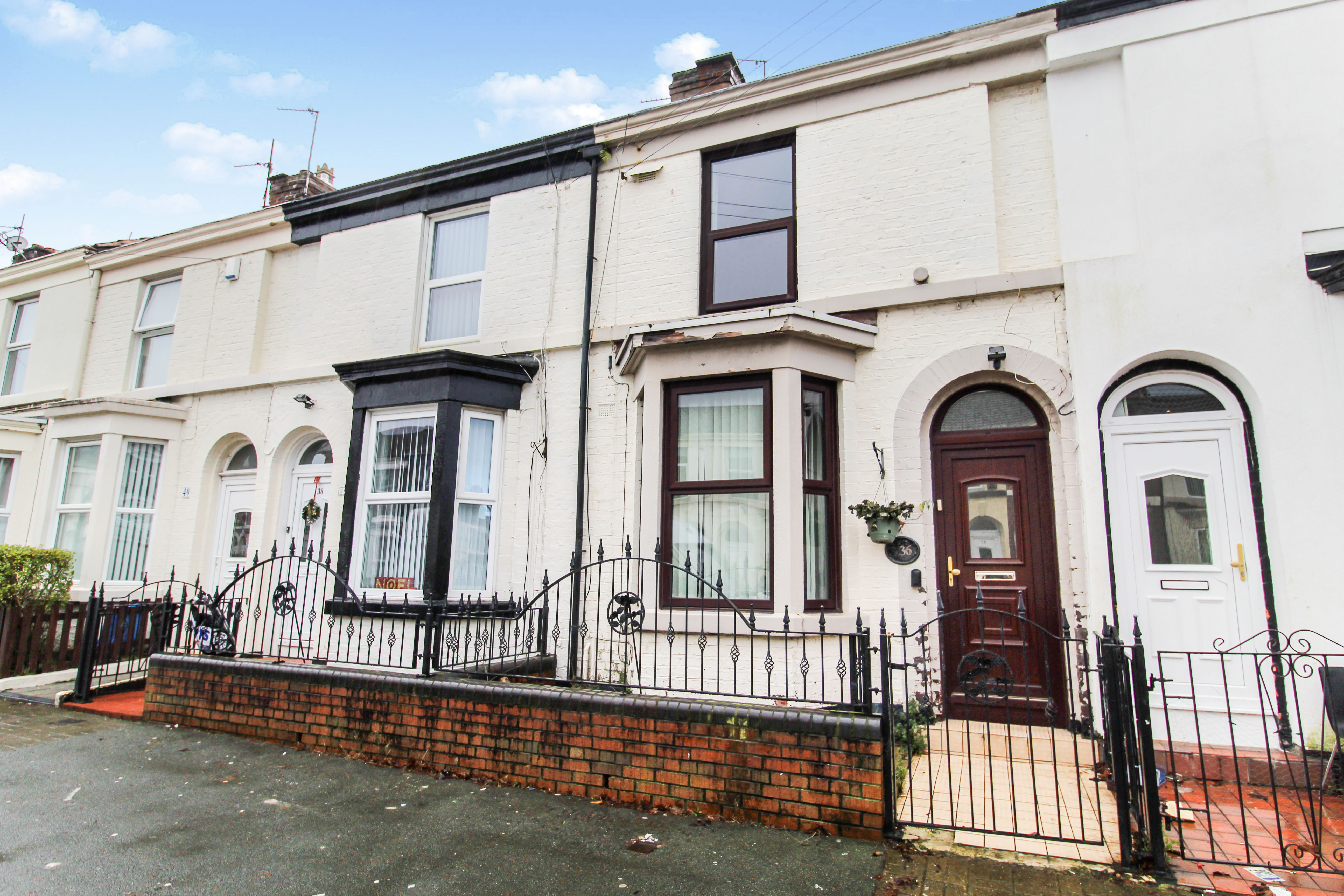 3 bedroom terraced house for sale in Merlin Street, Liverpool, L8 8HZ