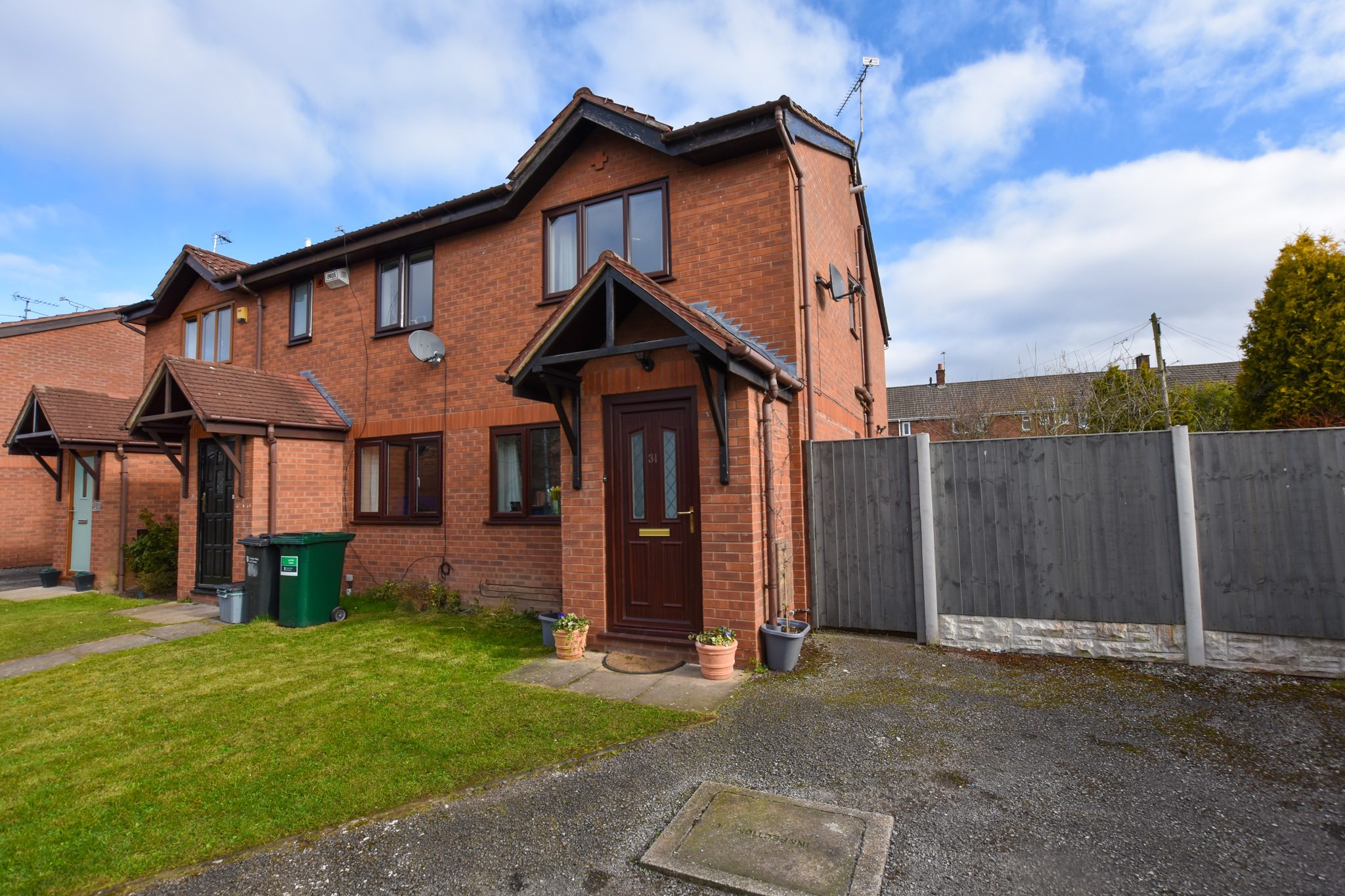 2 bedroom semi-detached house for sale in Pipers Court, Hoole, Chester ...
