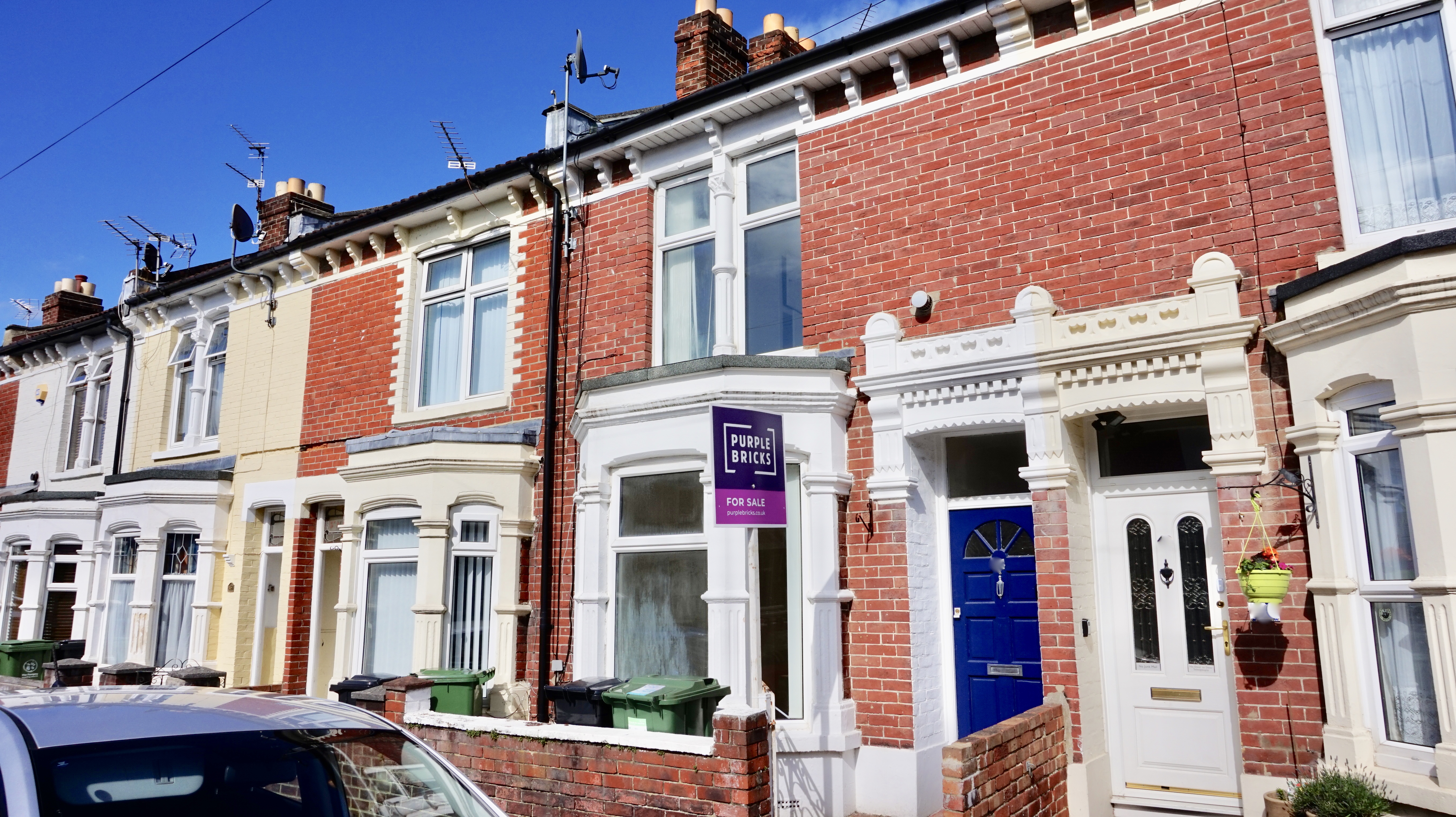 3 bedroom terraced house for sale in Funtington Road, Portsmouth, PO2 7LF