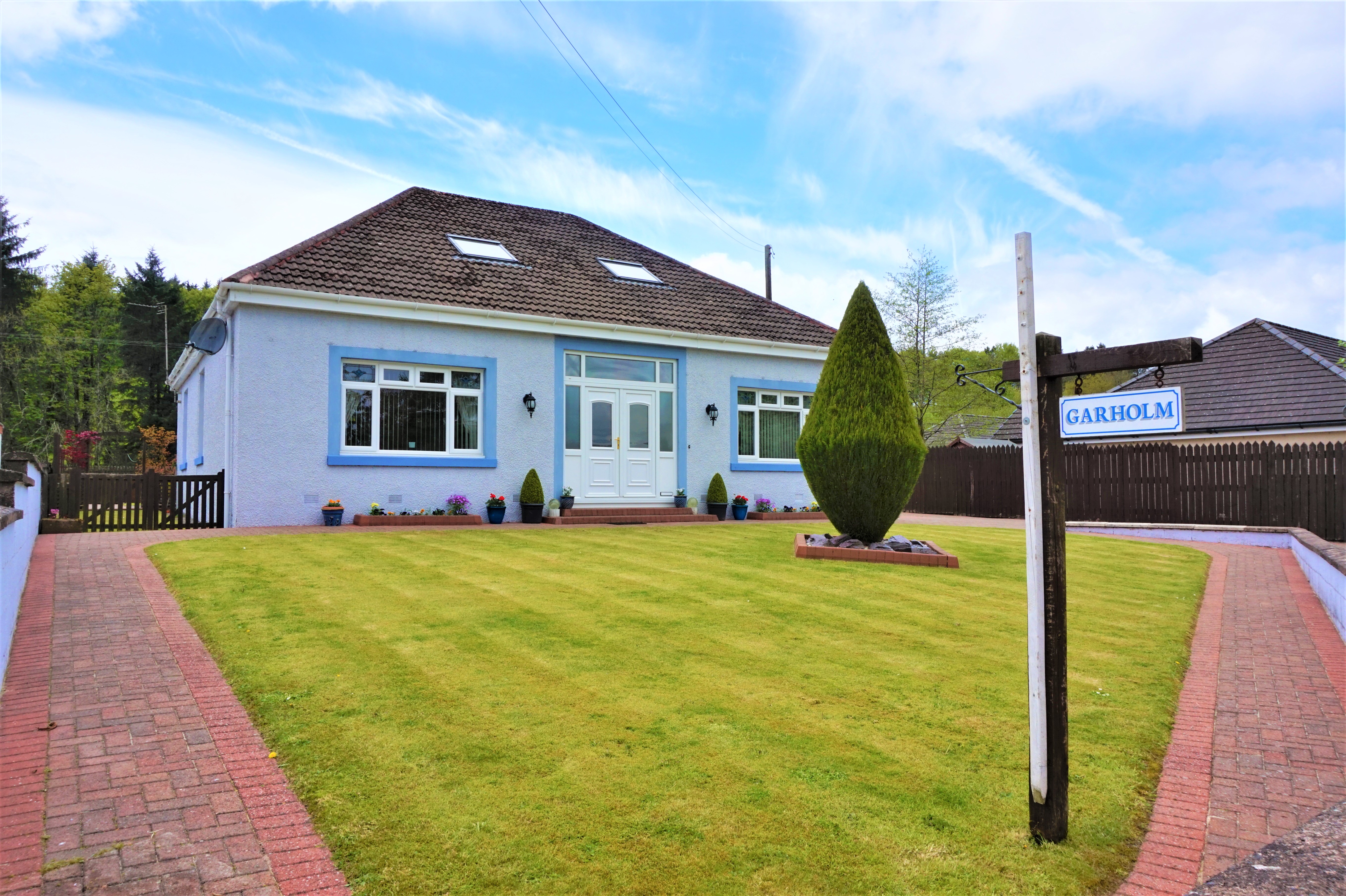 5 bedroom detached bungalow for sale in Johnstonebridge, Lockerbie ...