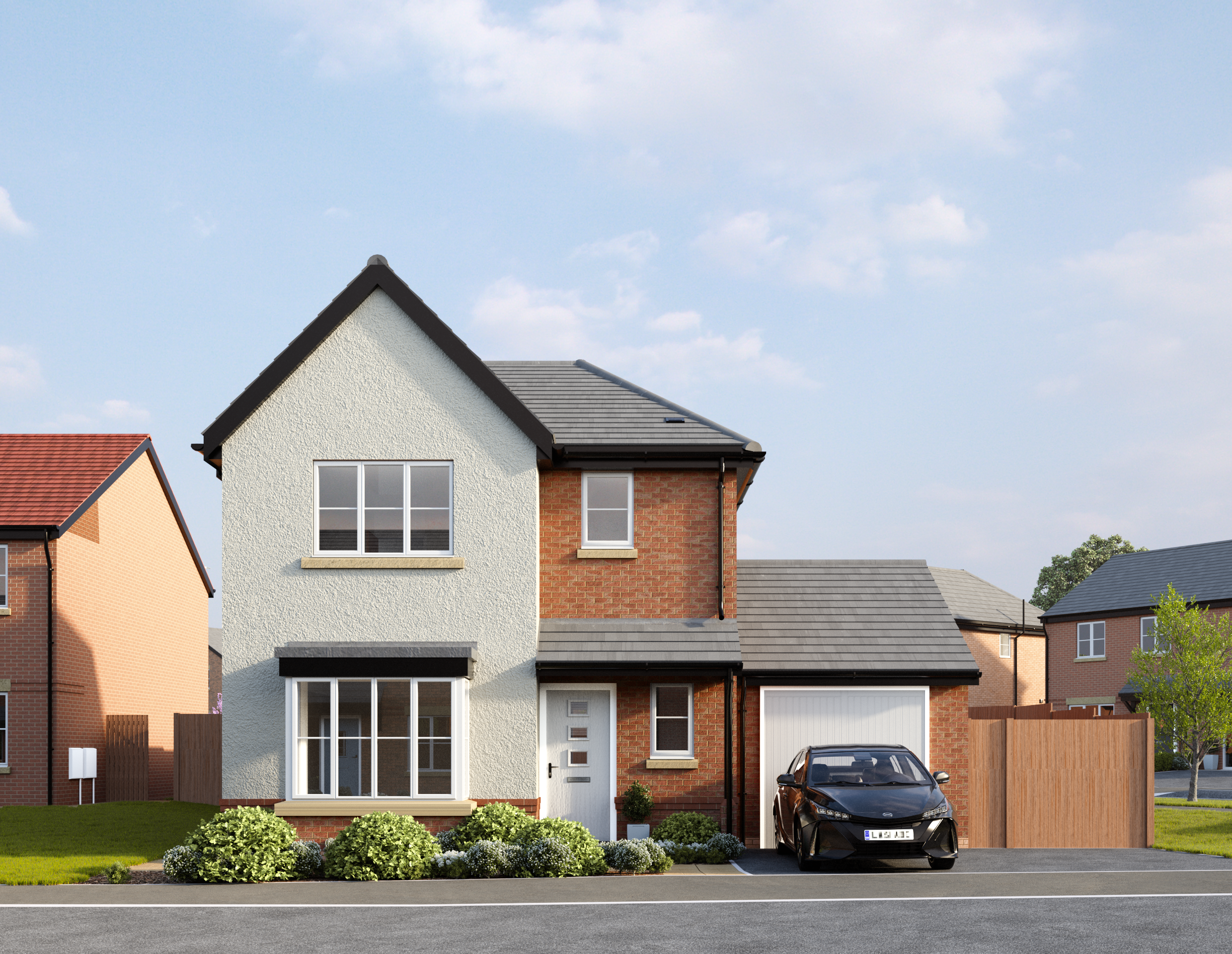 3 bedroom detached house for sale in Plot 91 The Adlington The Avenues ...