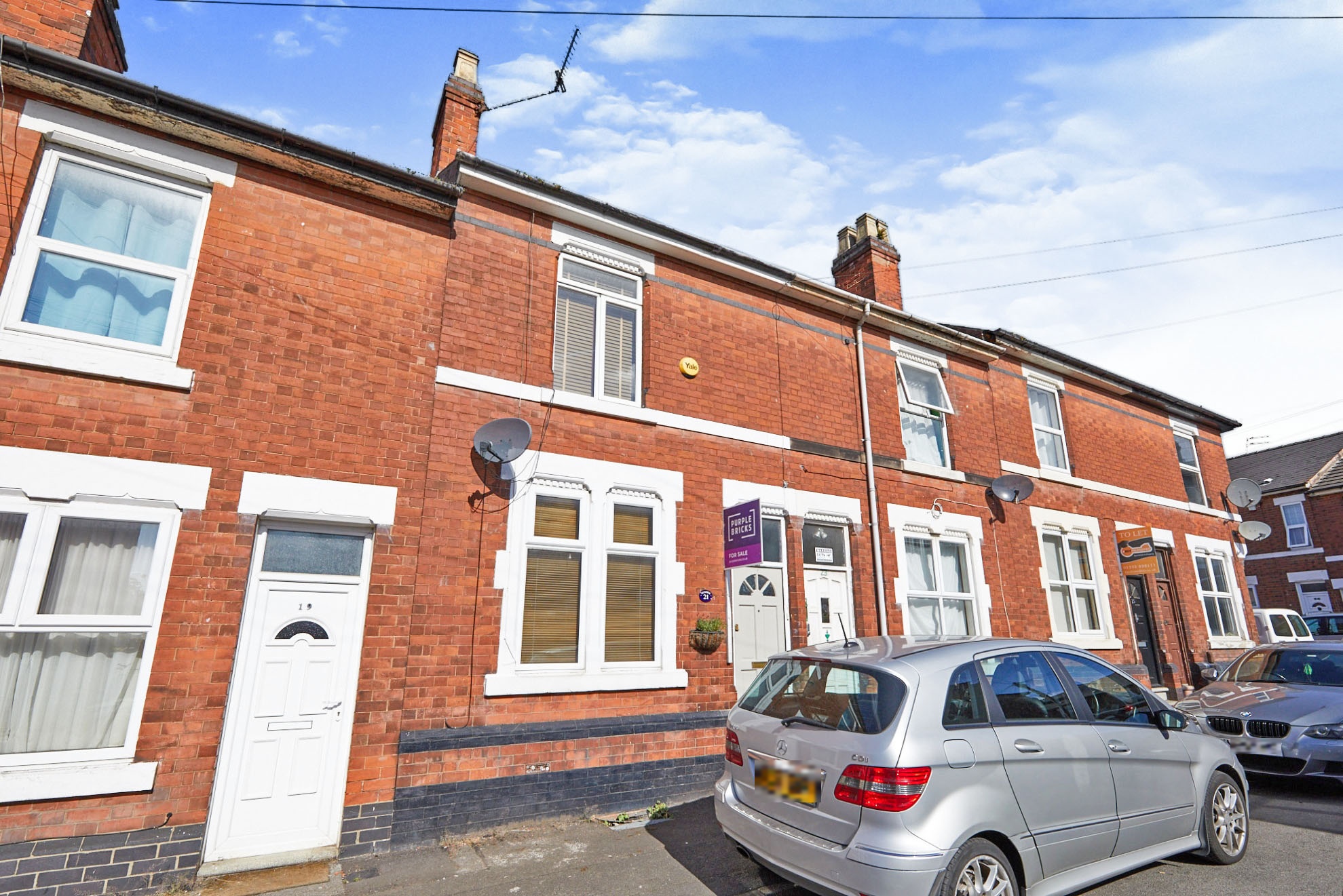 2 bedroom terraced house for sale in Findern Street, Derby, DE22 3DX