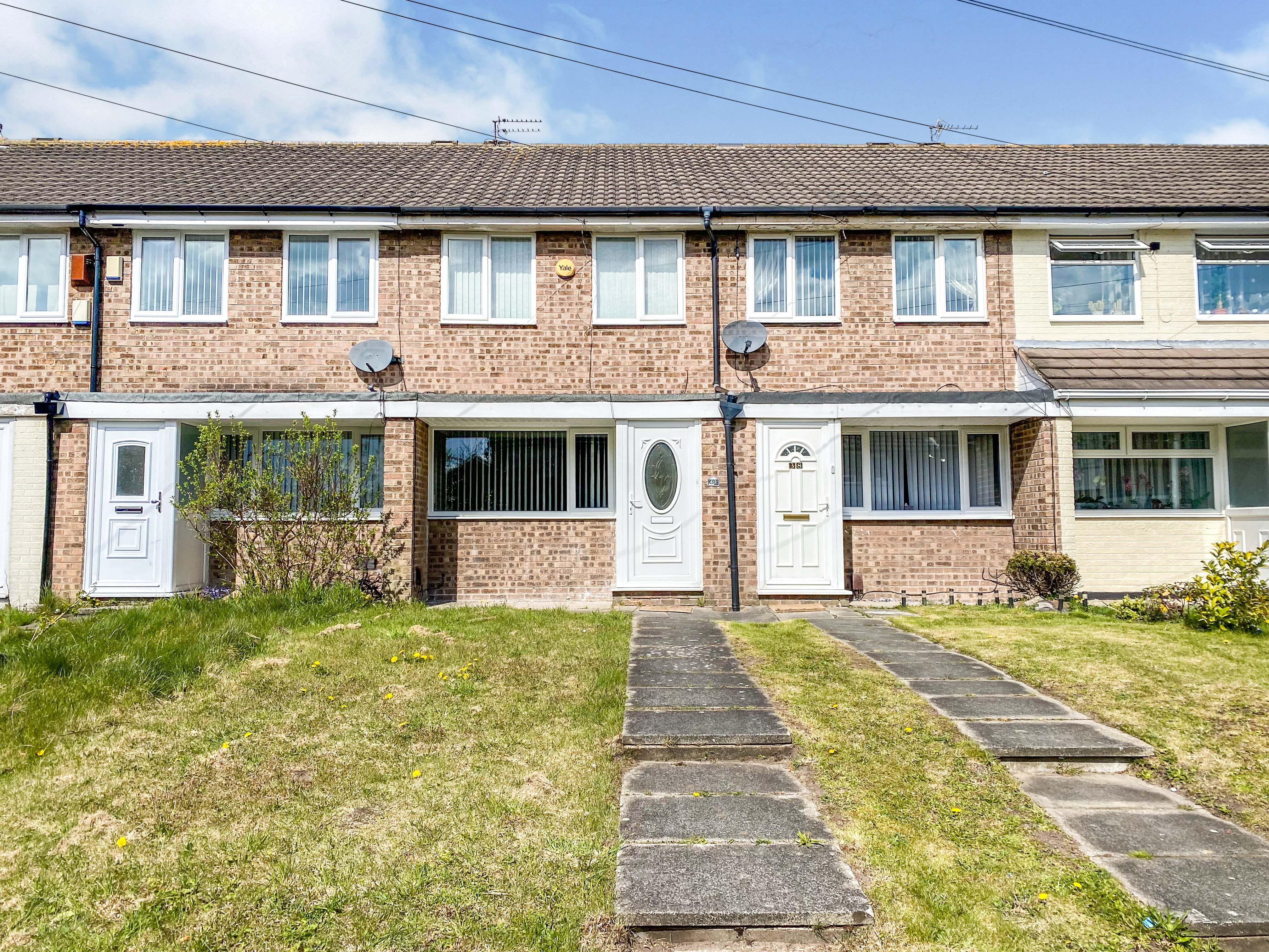 2 bedroom terraced house for sale in Clare Walk, Liverpool, L10 4YG