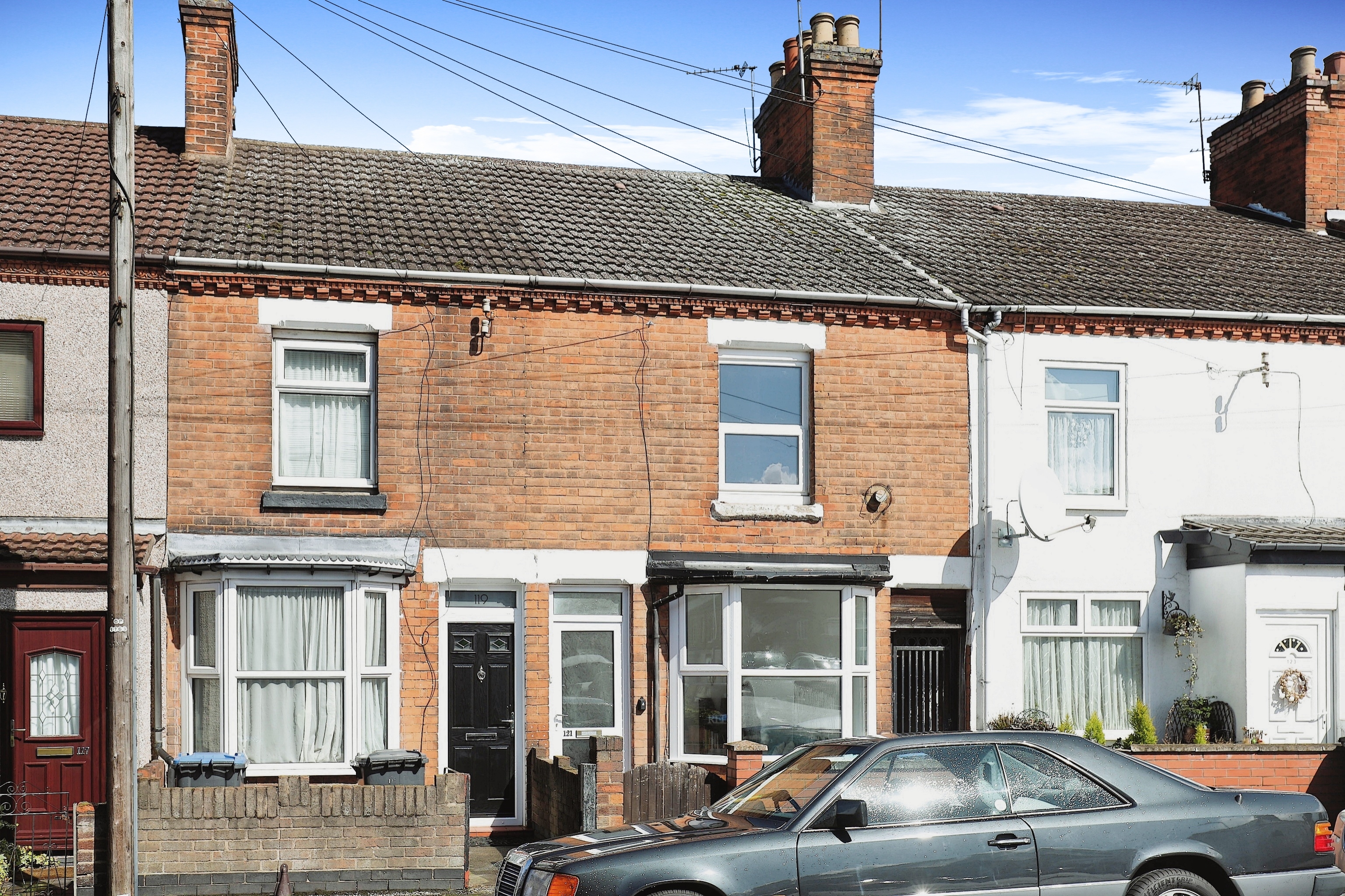 2 bedroom terraced house for sale in Abbey Street, Rugby, CV21 3LL