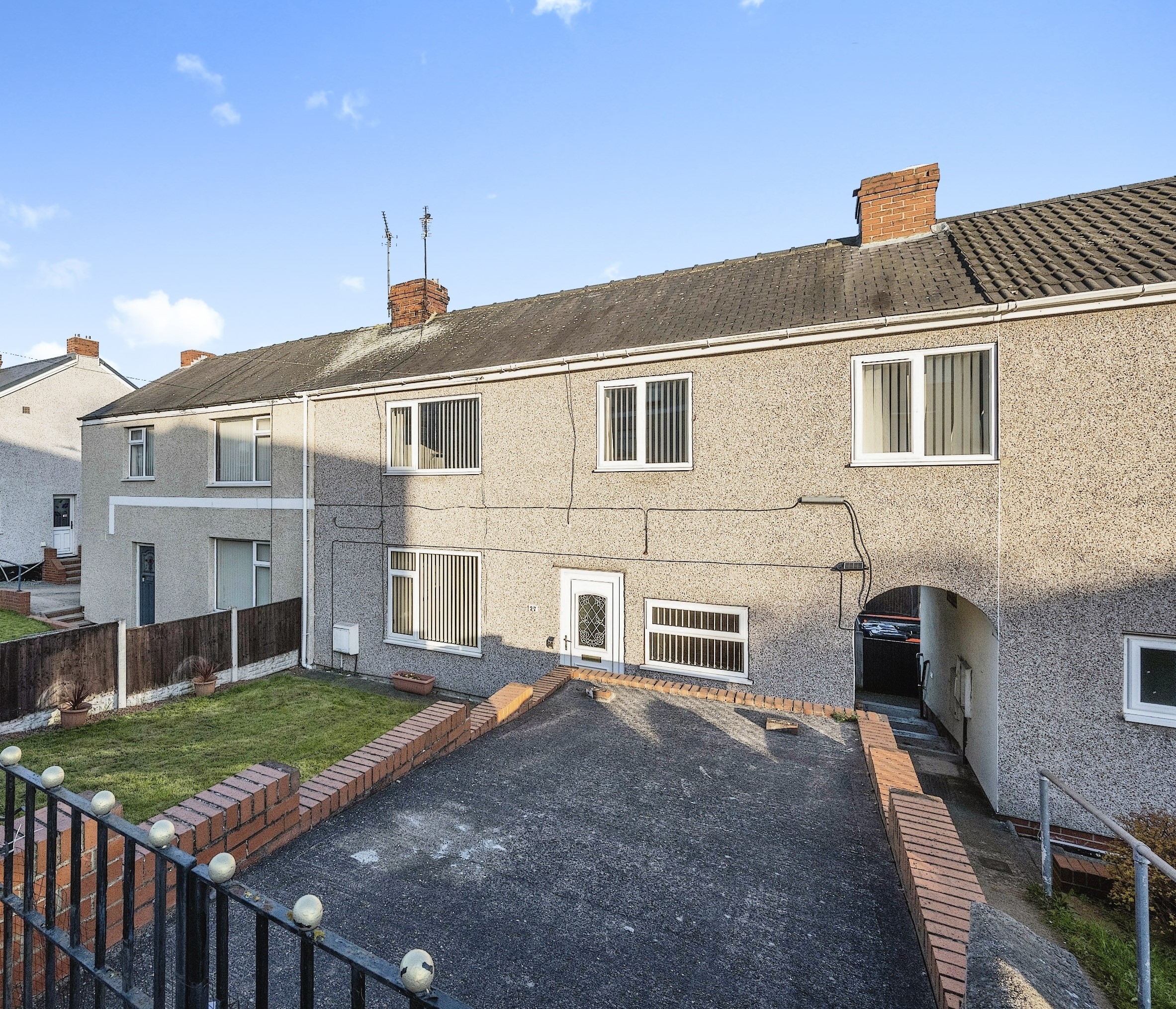 3 bedroom terraced house for sale in Instone Terrace, Askern, Doncaster ...