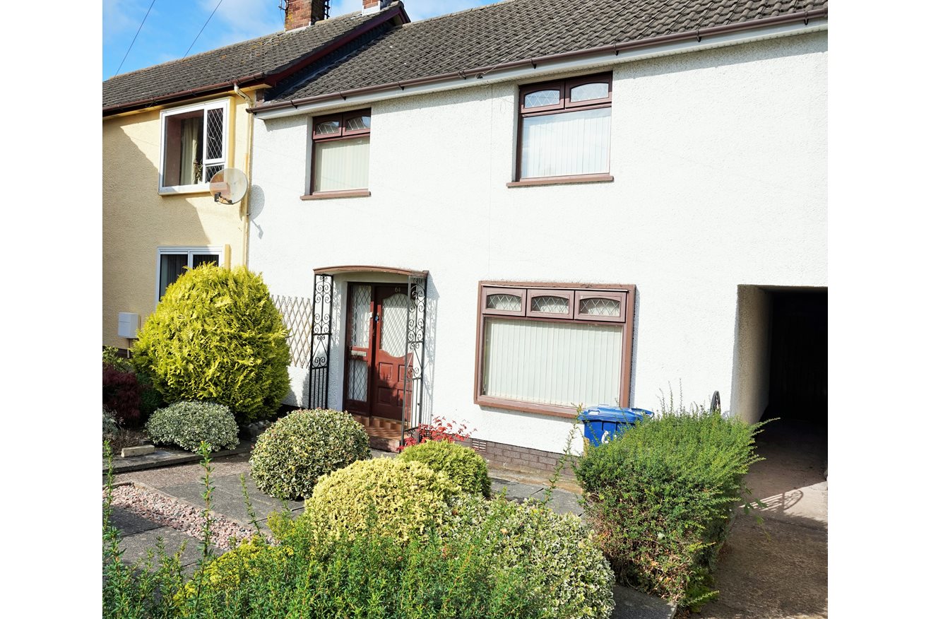 3 bedroom terraced house for sale in Corcrain Drive, Portadown ...