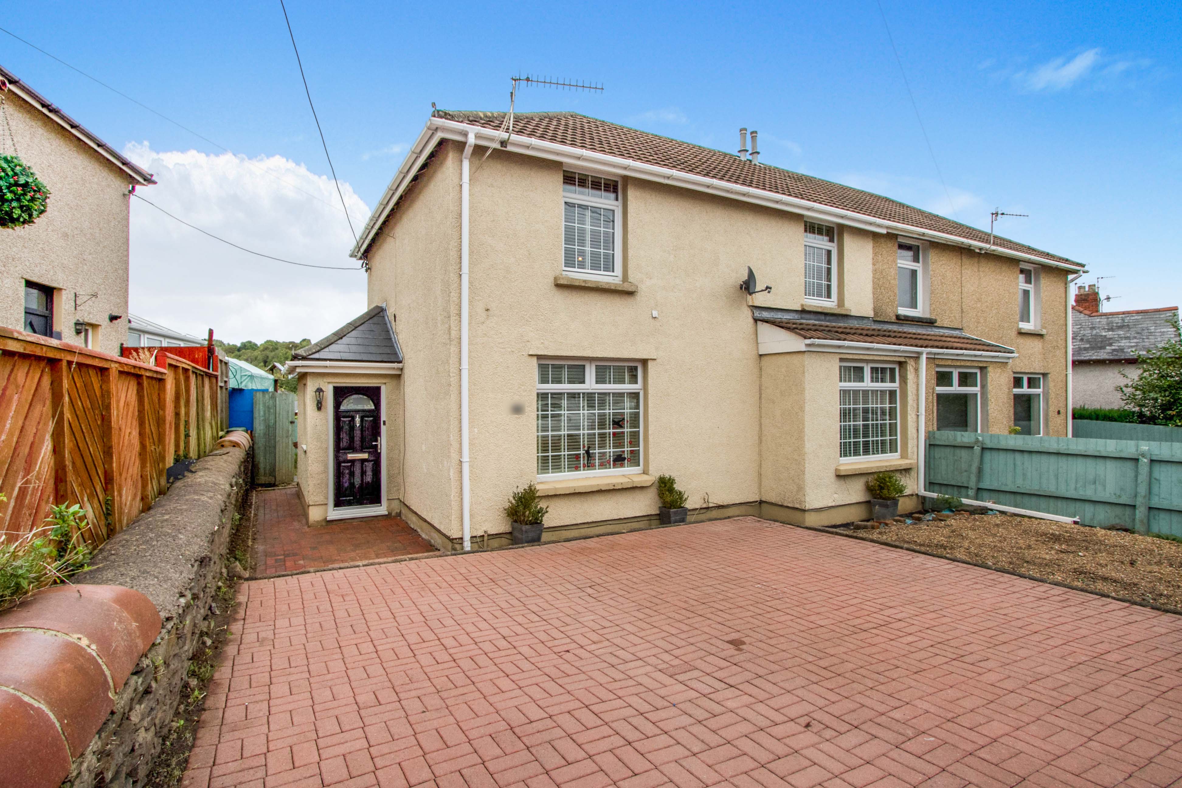 3 bedroom semi-detached house for sale in Tredomen Terrace, Ystrad ...