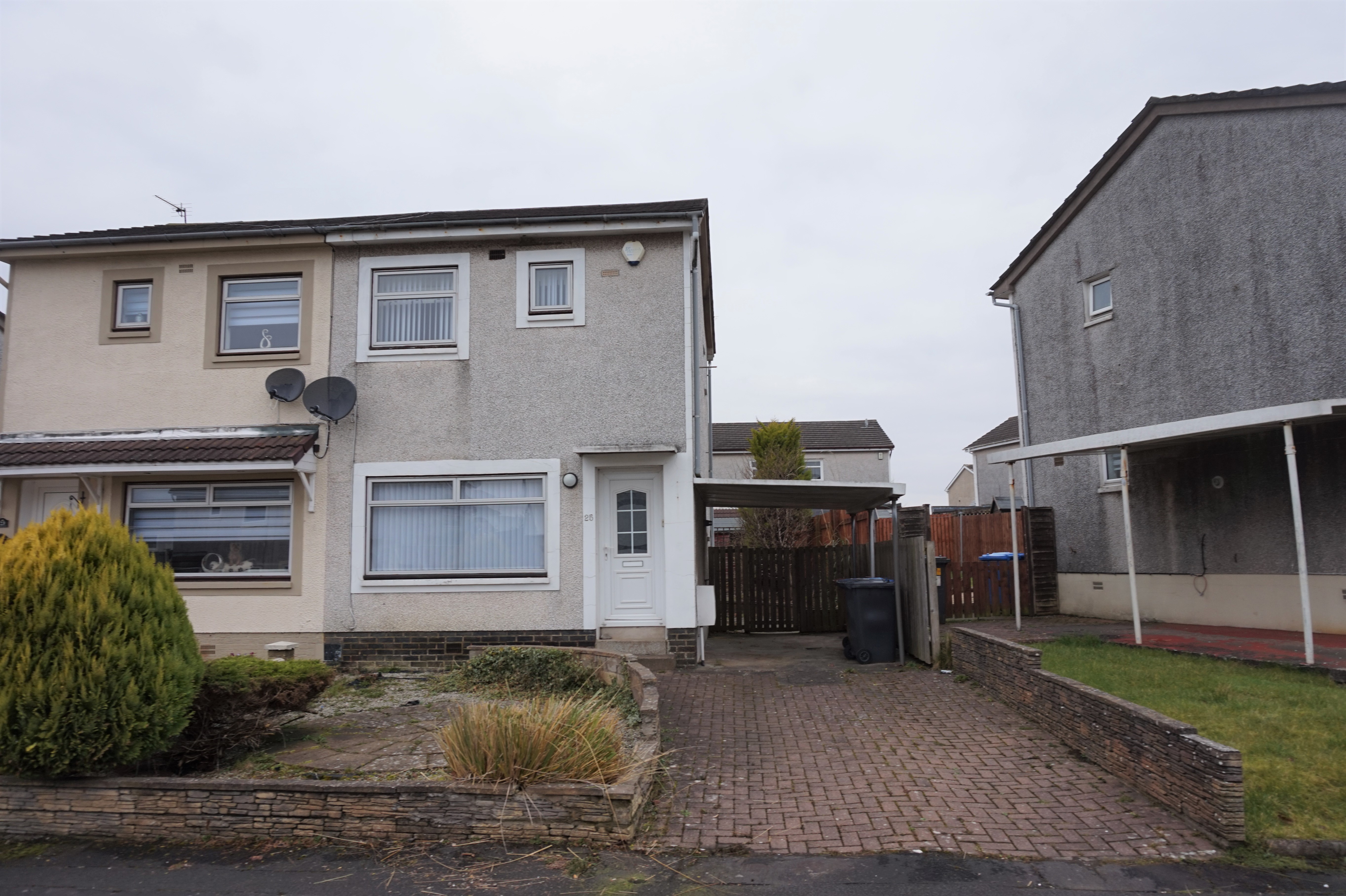 2 bedroom semi-detached house for sale in Cathkin Place, Kilwinning ...