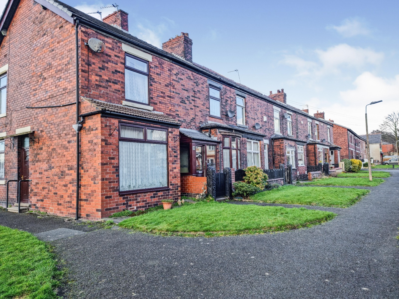 2 bedroom terraced house for sale in Henry Street, Manchester, M25 1HZ