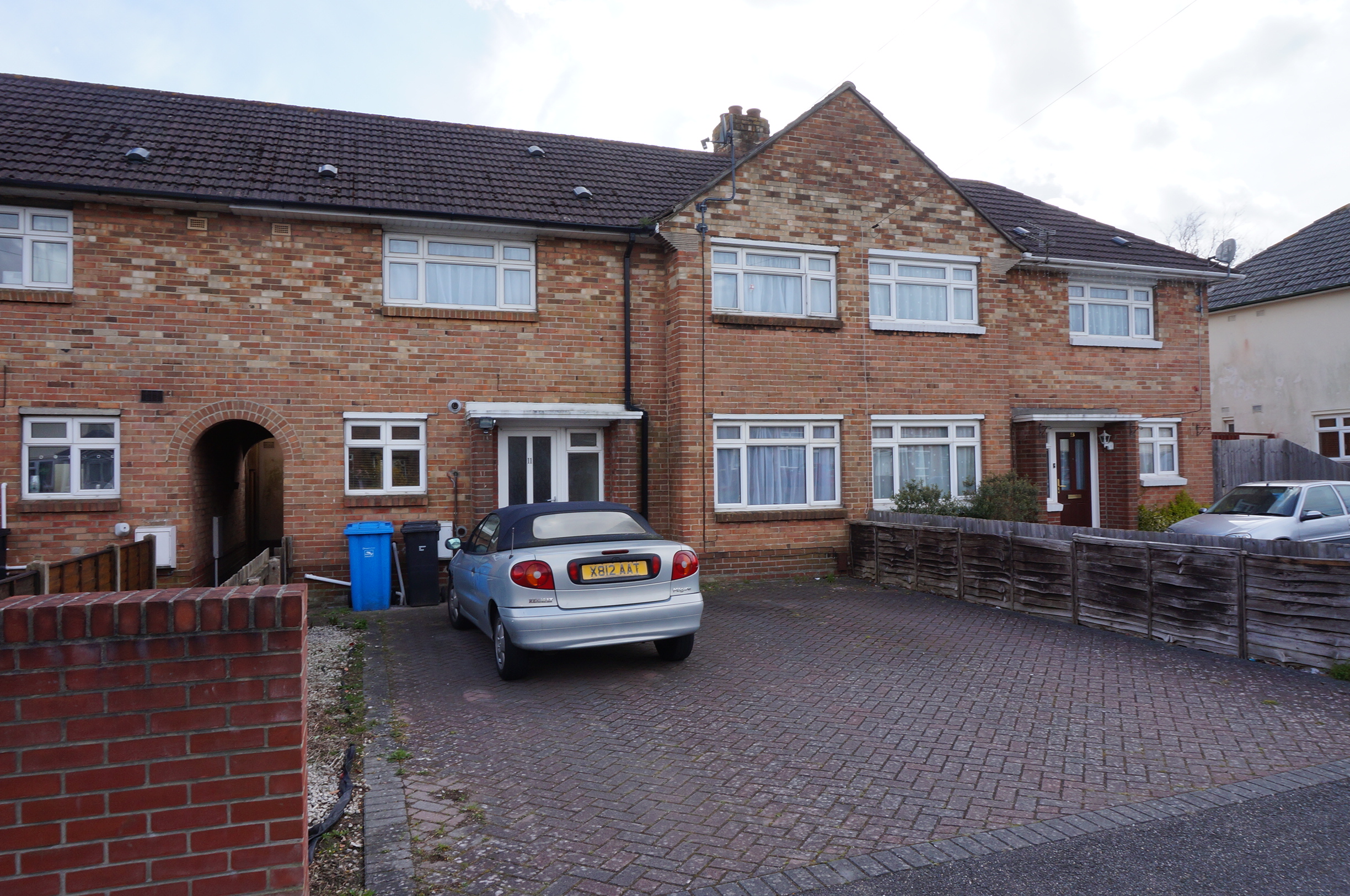 3 bedroom terraced house for sale in Hawkins Road, Poole, BH12 5AR