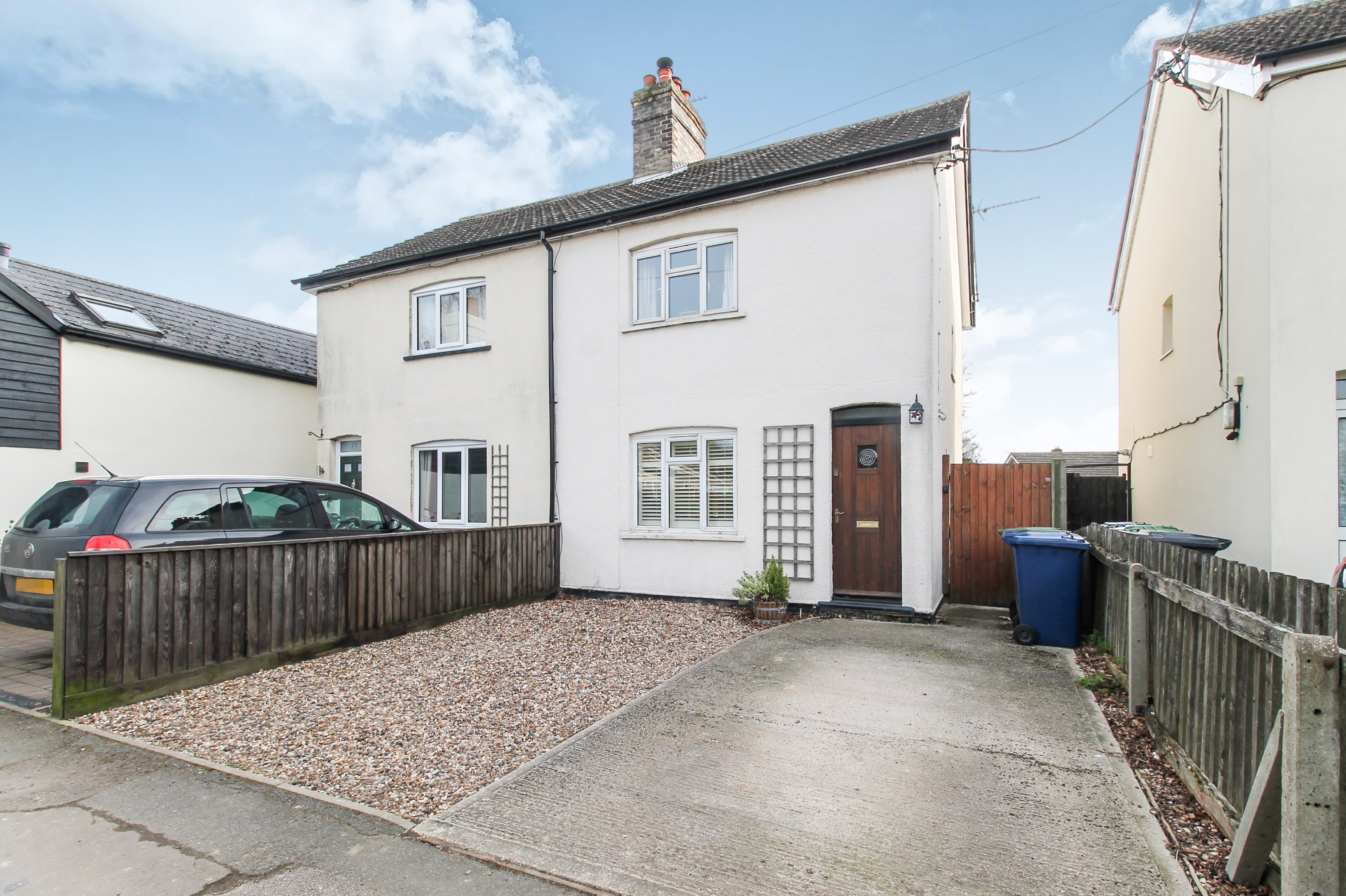 3 bedroom semi-detached house for sale in High Street, Balsham ...