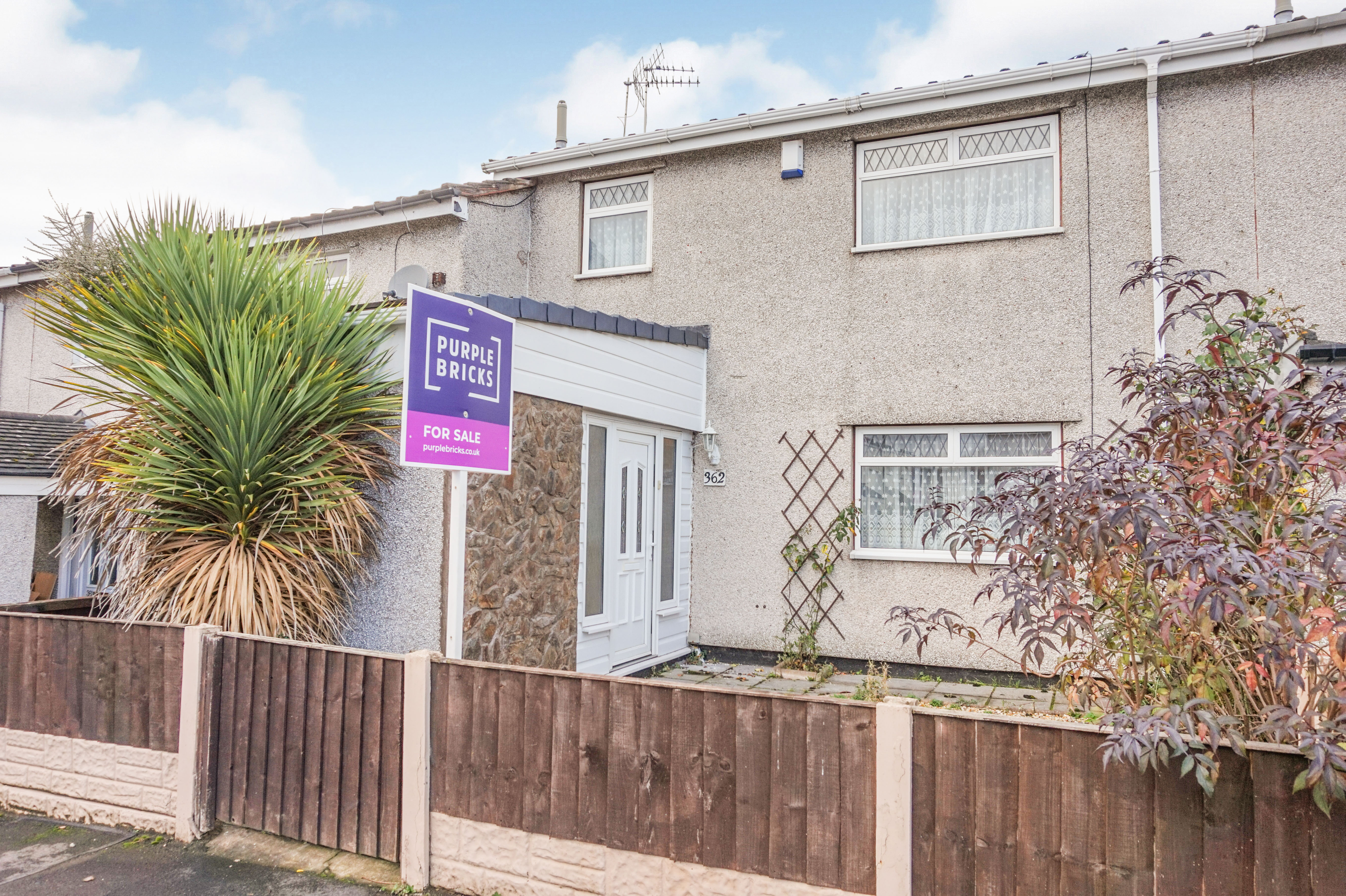 3 bedroom terraced house for sale in The Glen, Palacefields, Runcorn ...