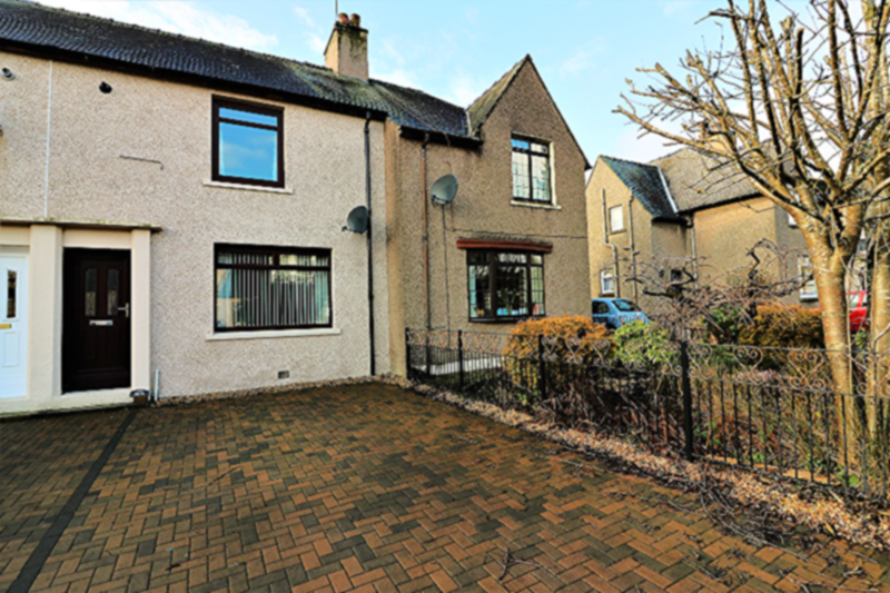 2 bedroom terraced house for sale in Allan Crescent, Dunipace, FK6 6LZ