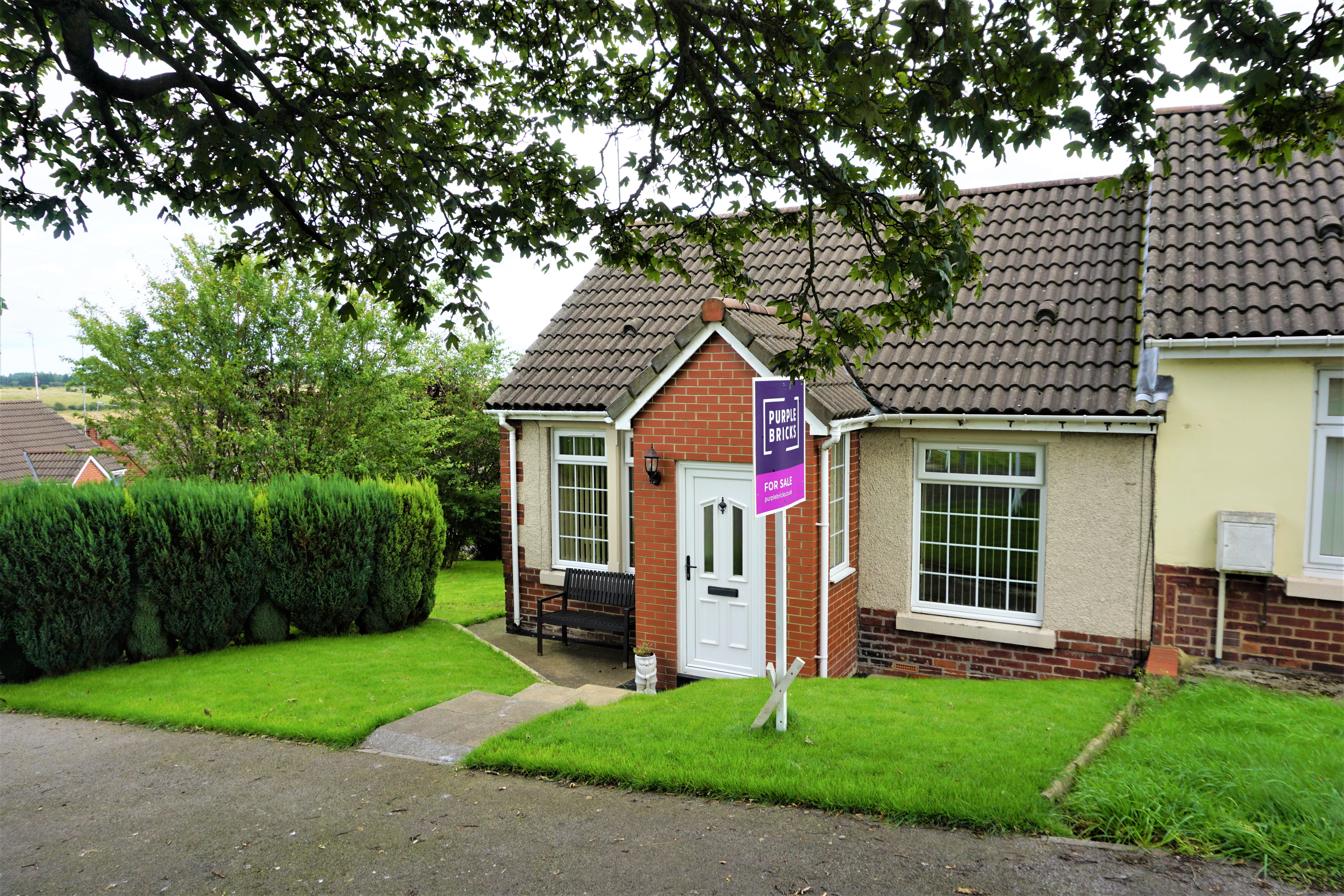 1 bedroom semi-detached bungalow for sale in Cherry Cottages, Tantobie ...