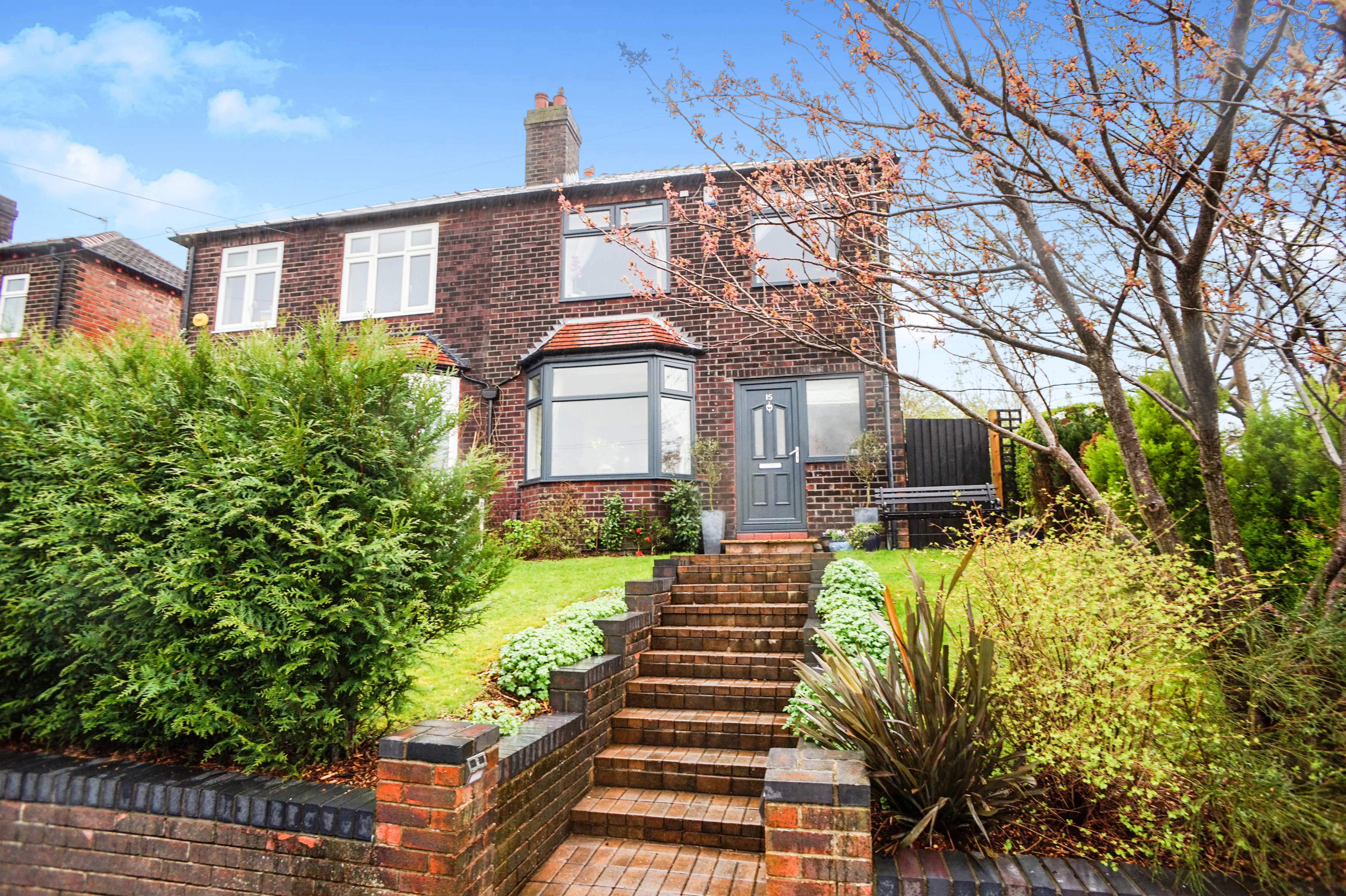 3 bedroom semi-detached house for sale in Mount Drive, Marple ...