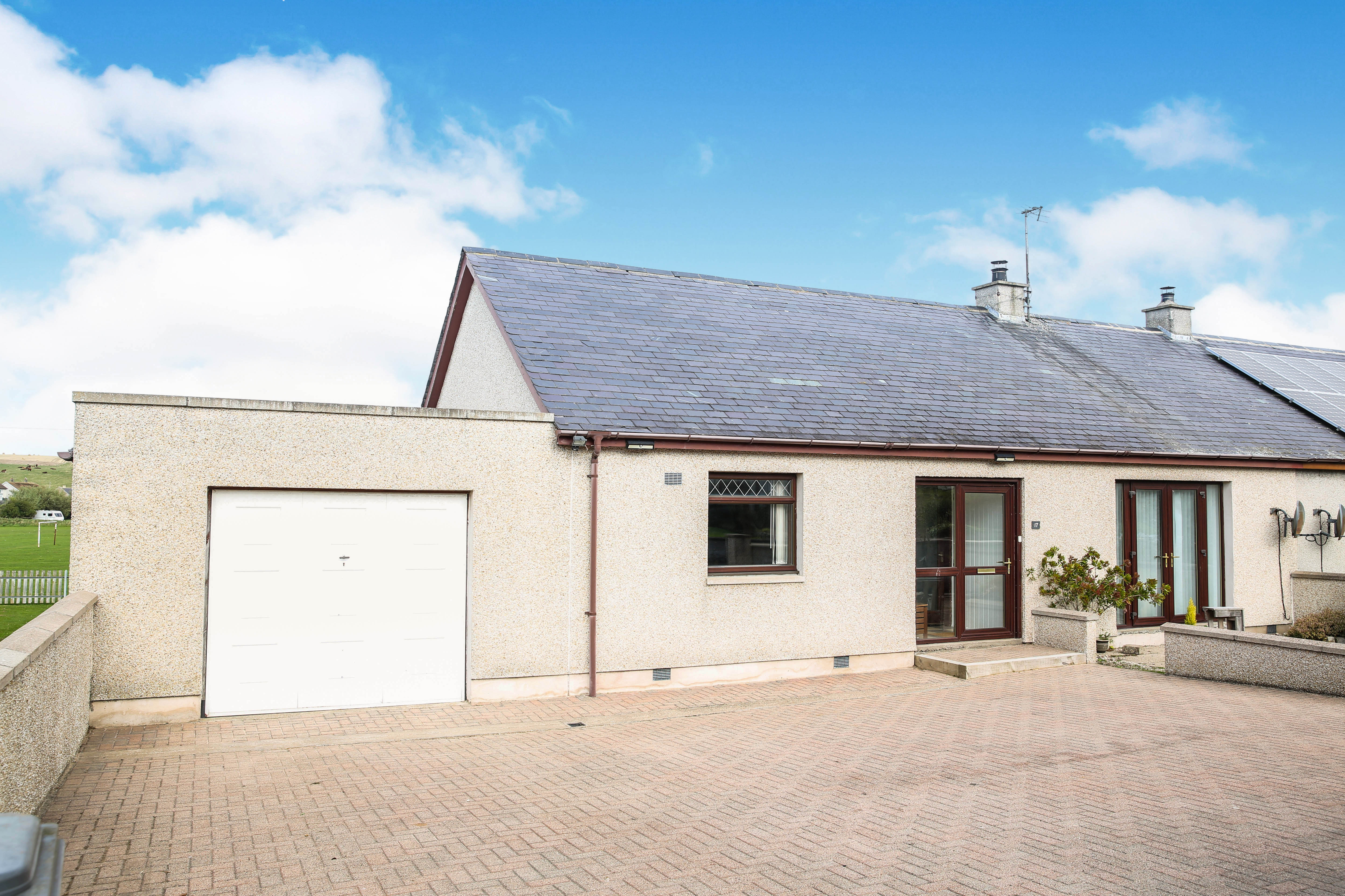 3 bedroom semi-detached bungalow for sale in The Bents, Sandend, Banff ...