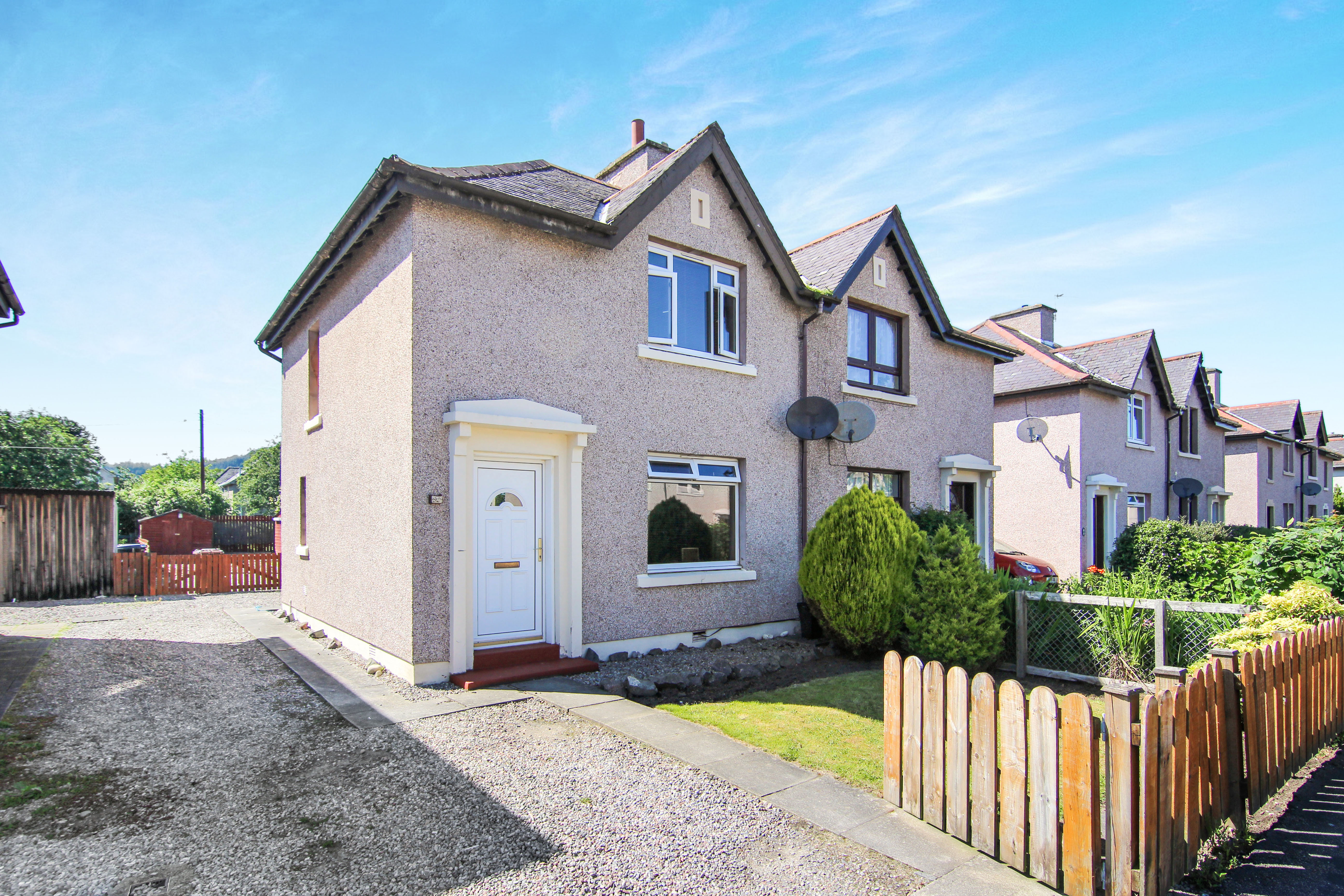 2 bedroom semi-detached house for sale in Dochfour Drive, Inverness ...