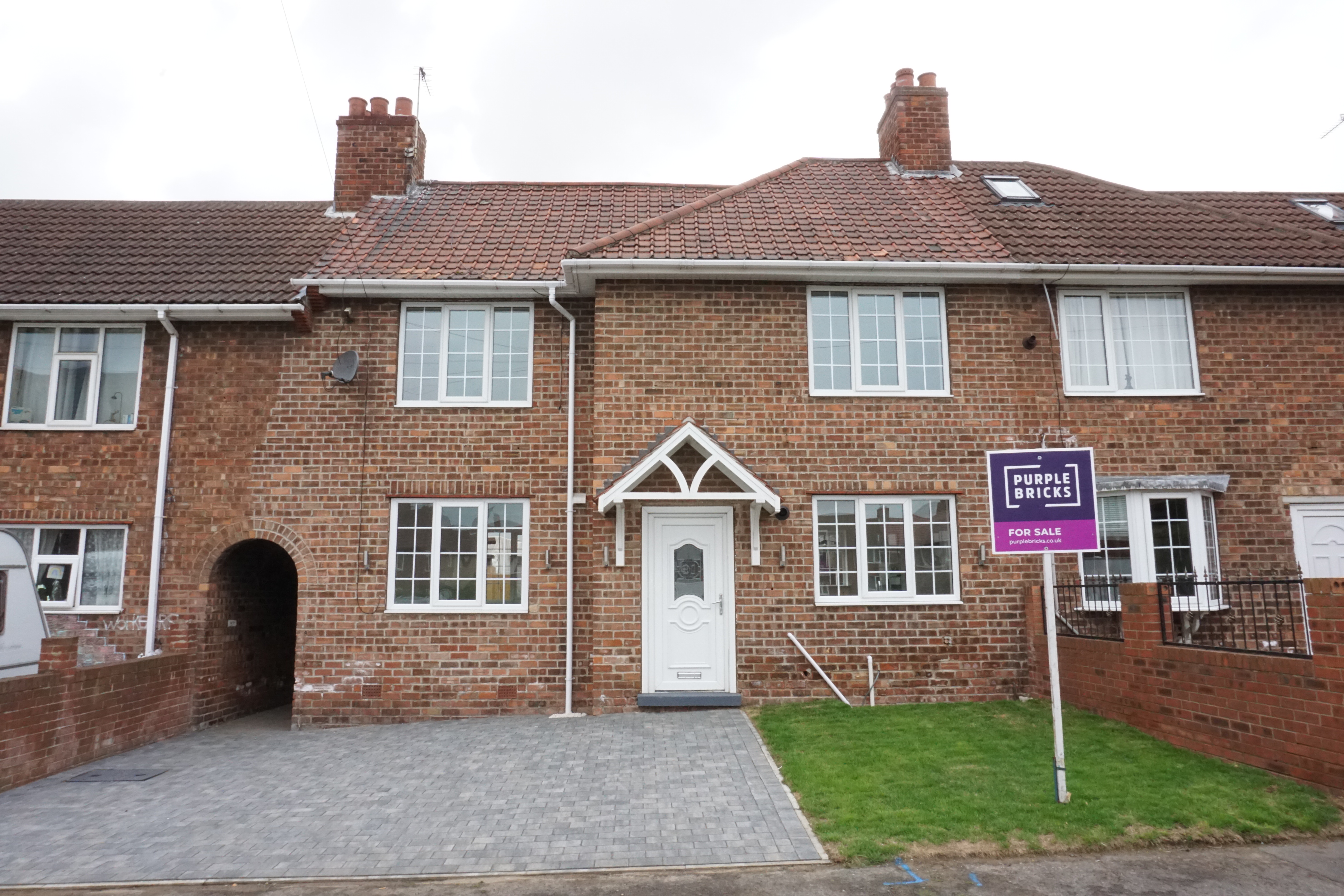 3 bedroom terraced house for sale in Beech Road, Armthorpe, Doncaster ...