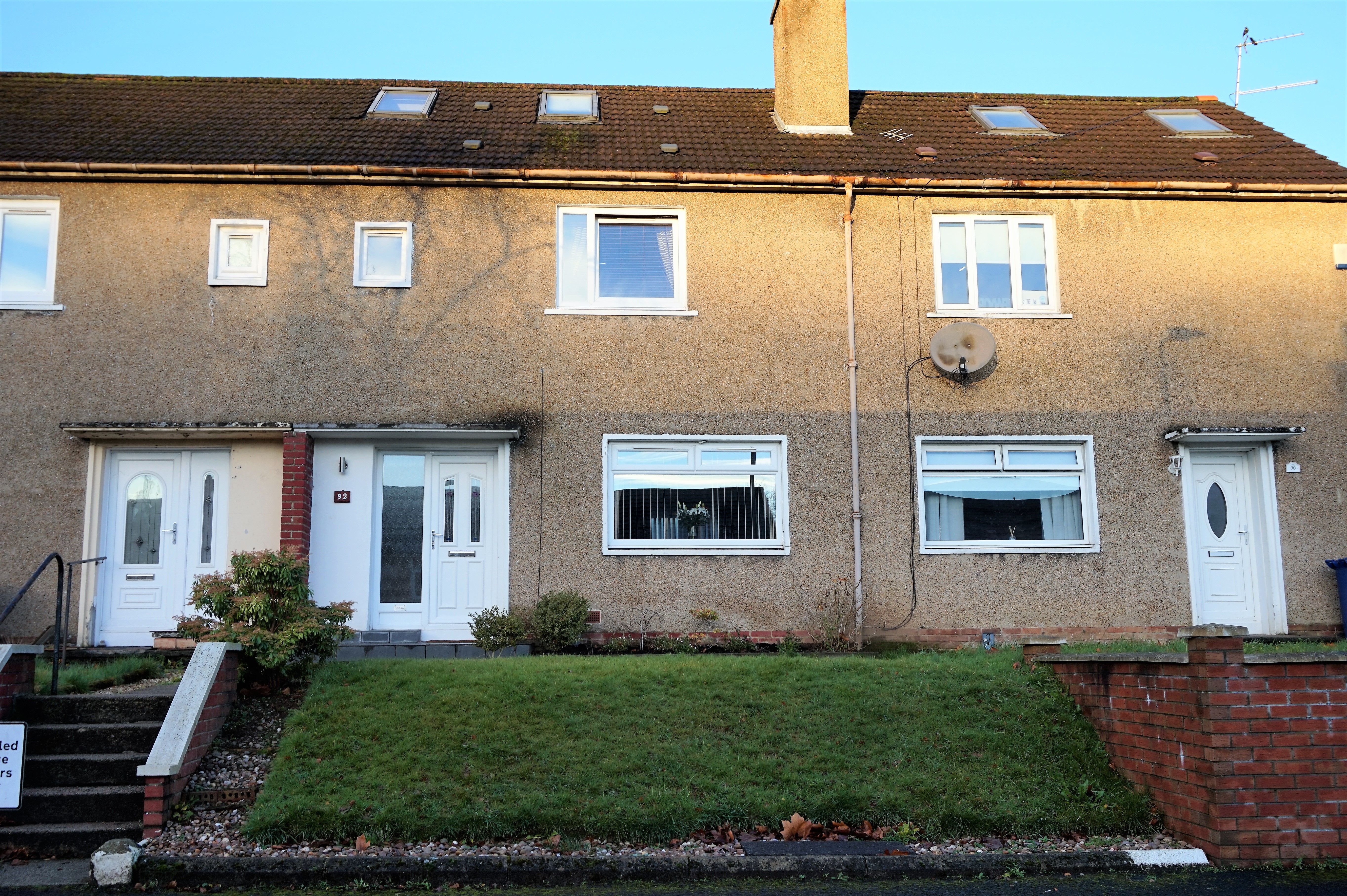 3 bedroom terraced house for sale in Glenburn Crescent, Paisley, PA2 8LU