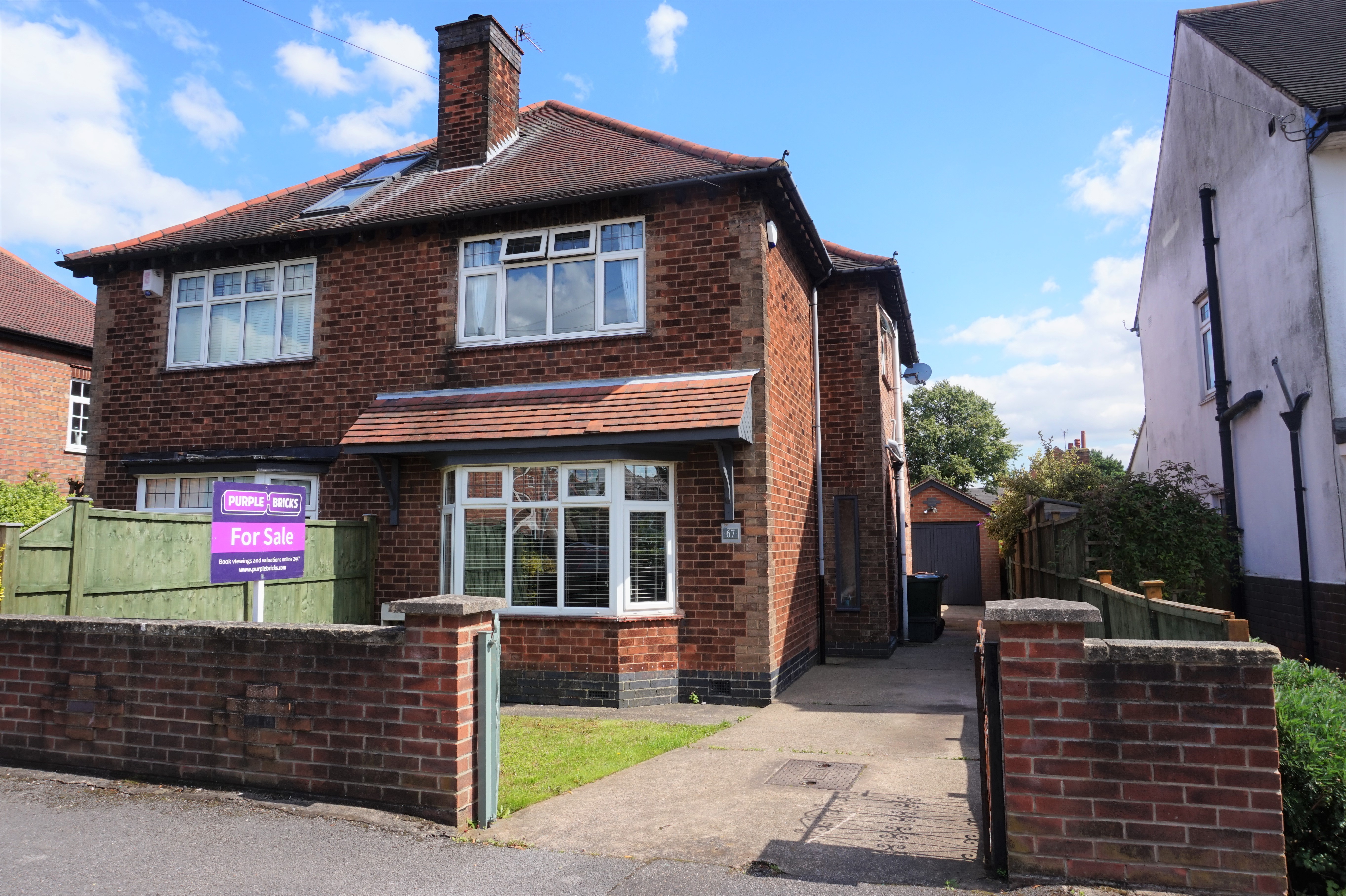 3 bedroom semi-detached house for sale in Roseleigh Avenue, Nottingham ...