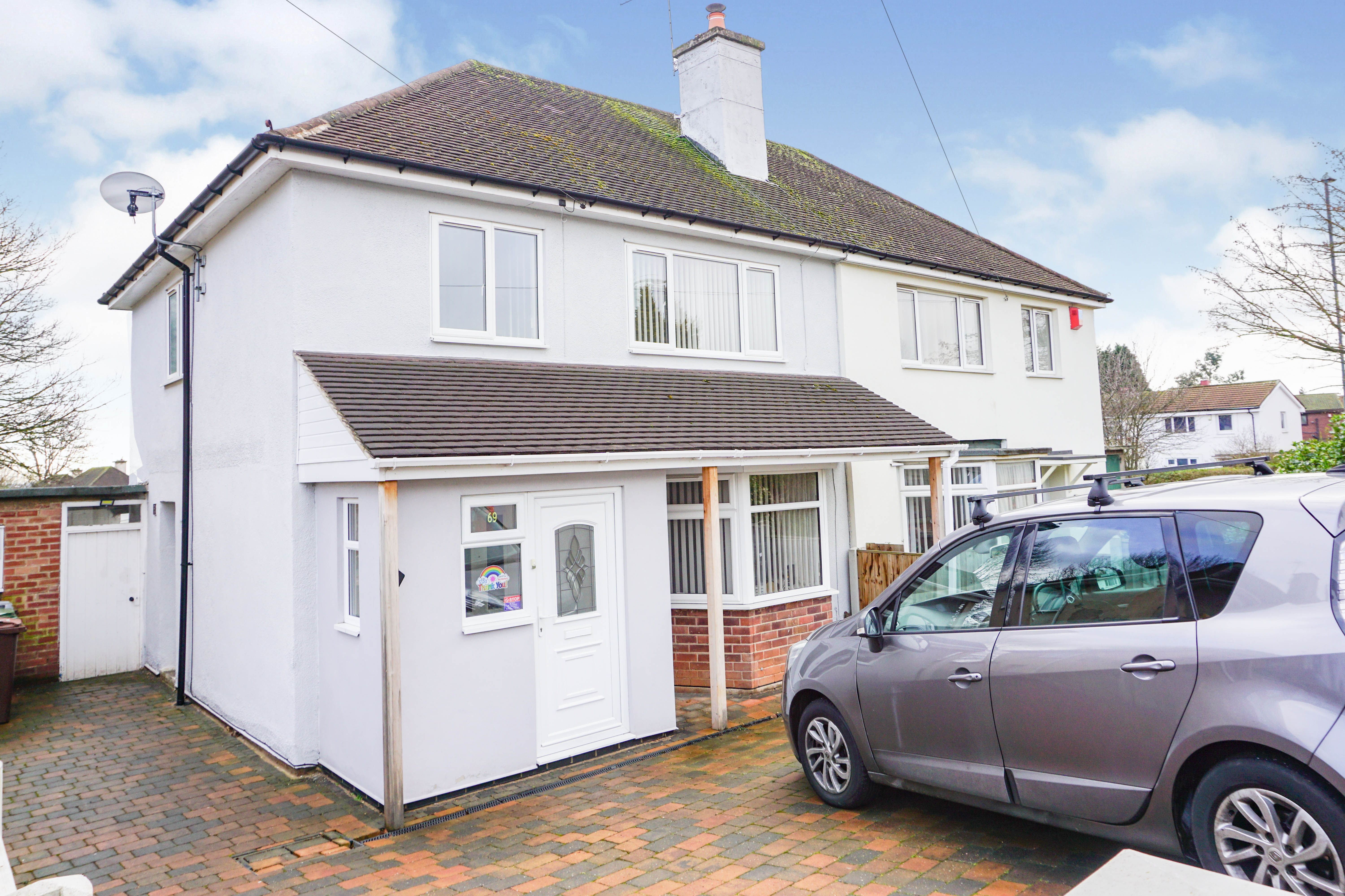 3 bedroom semi-detached house for sale in Chingford Road, Nottingham ...
