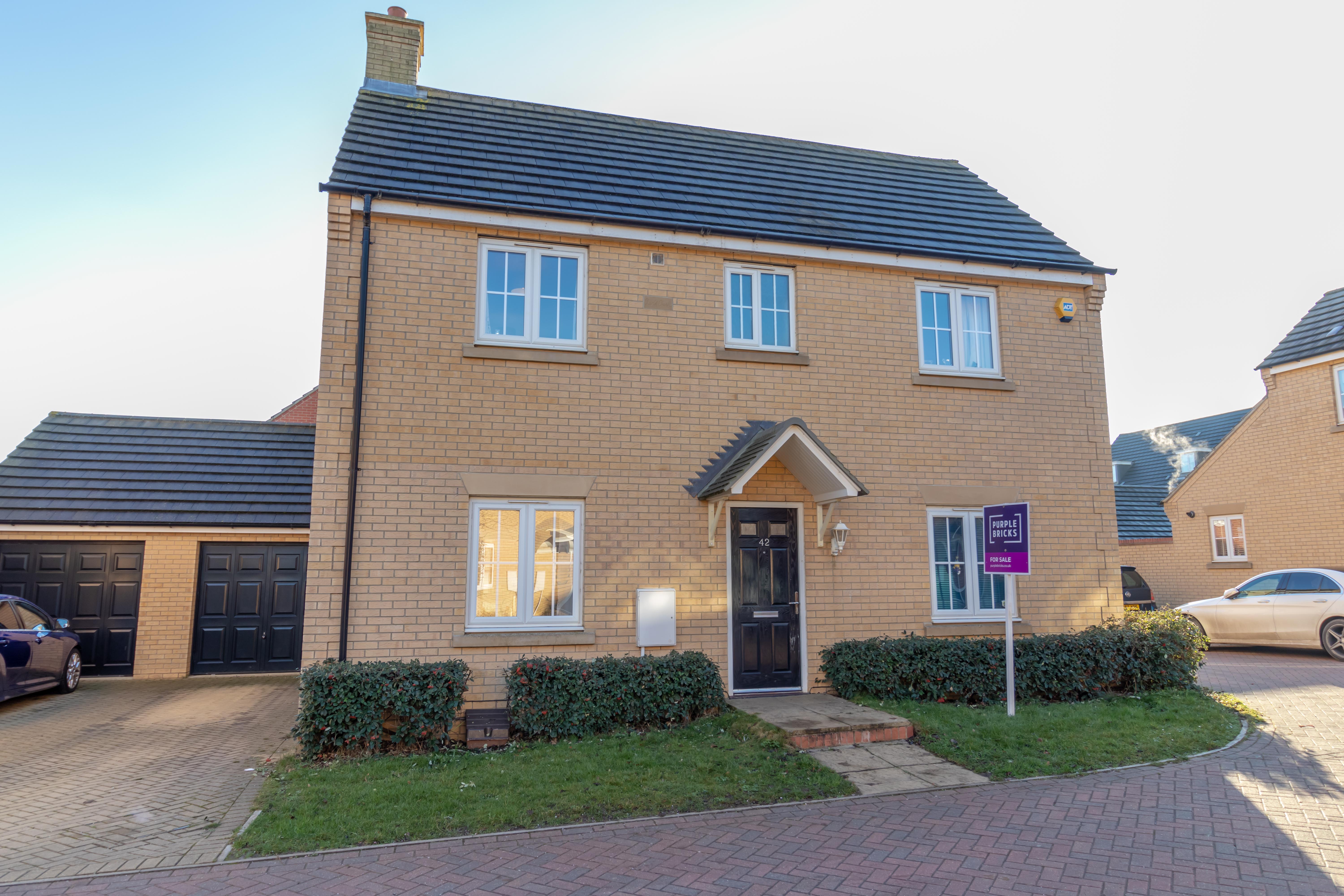 4 bedroom detached house for sale in Venus Way, Cardea, Peterborough ...