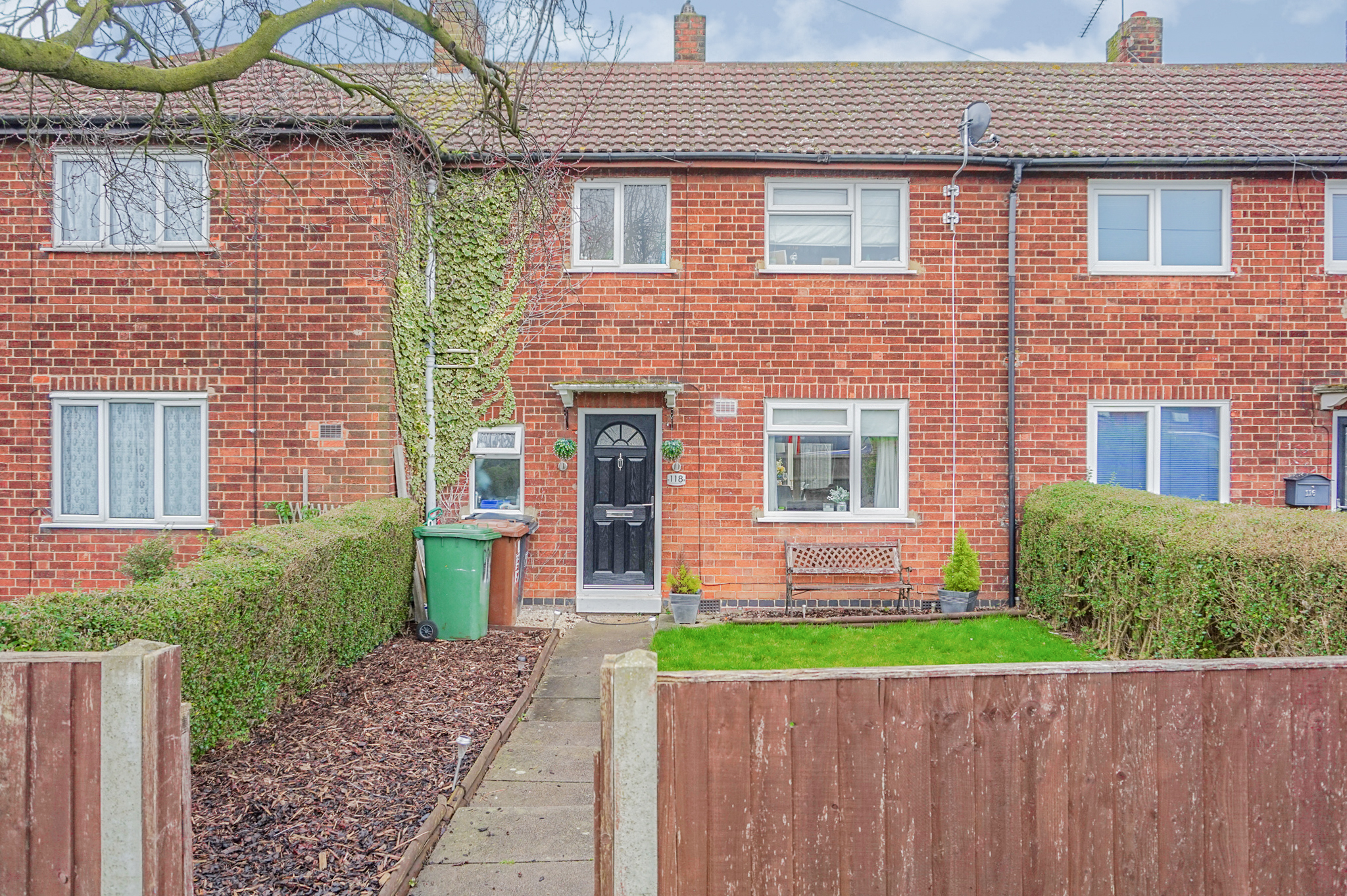 3 bedroom terraced house for sale in Rockingham Road, Corby, NN17 1AG