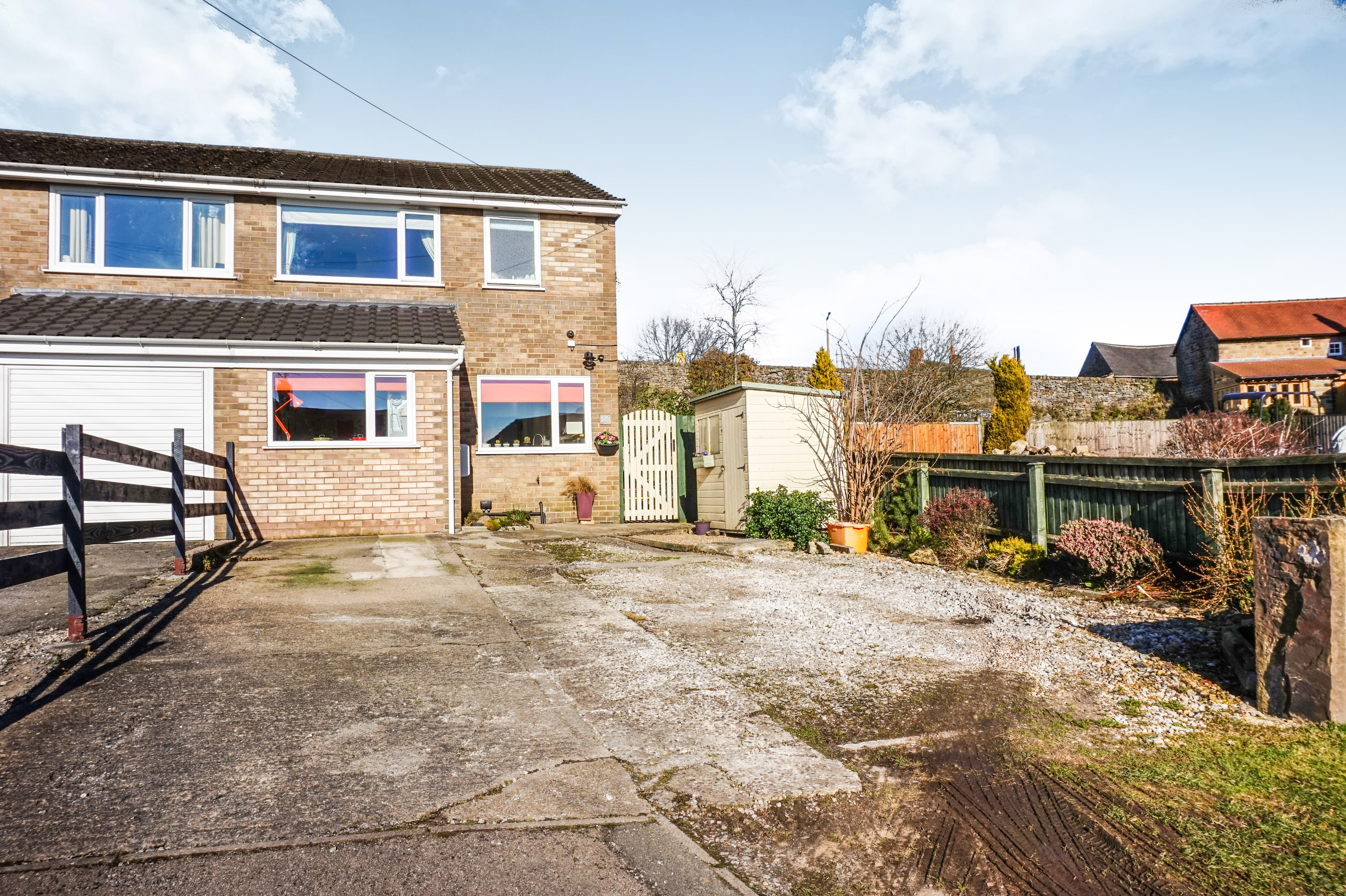 3 bedroom semi-detached house for sale in Jeffries Lane, Crich, DE4 5DT