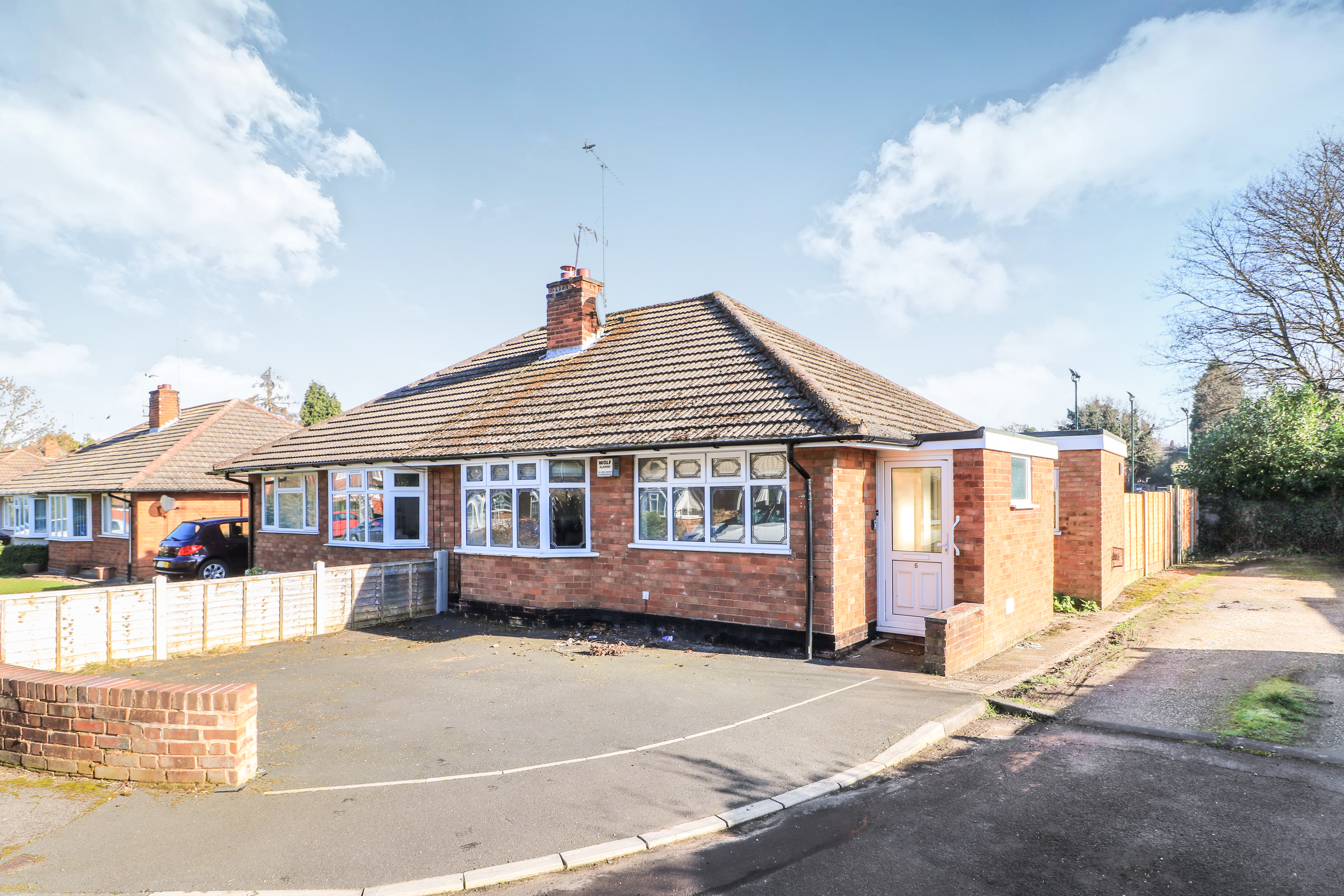 2 bedroom semi-detached bungalow for sale in Worfield Gardens, Bradmore ...