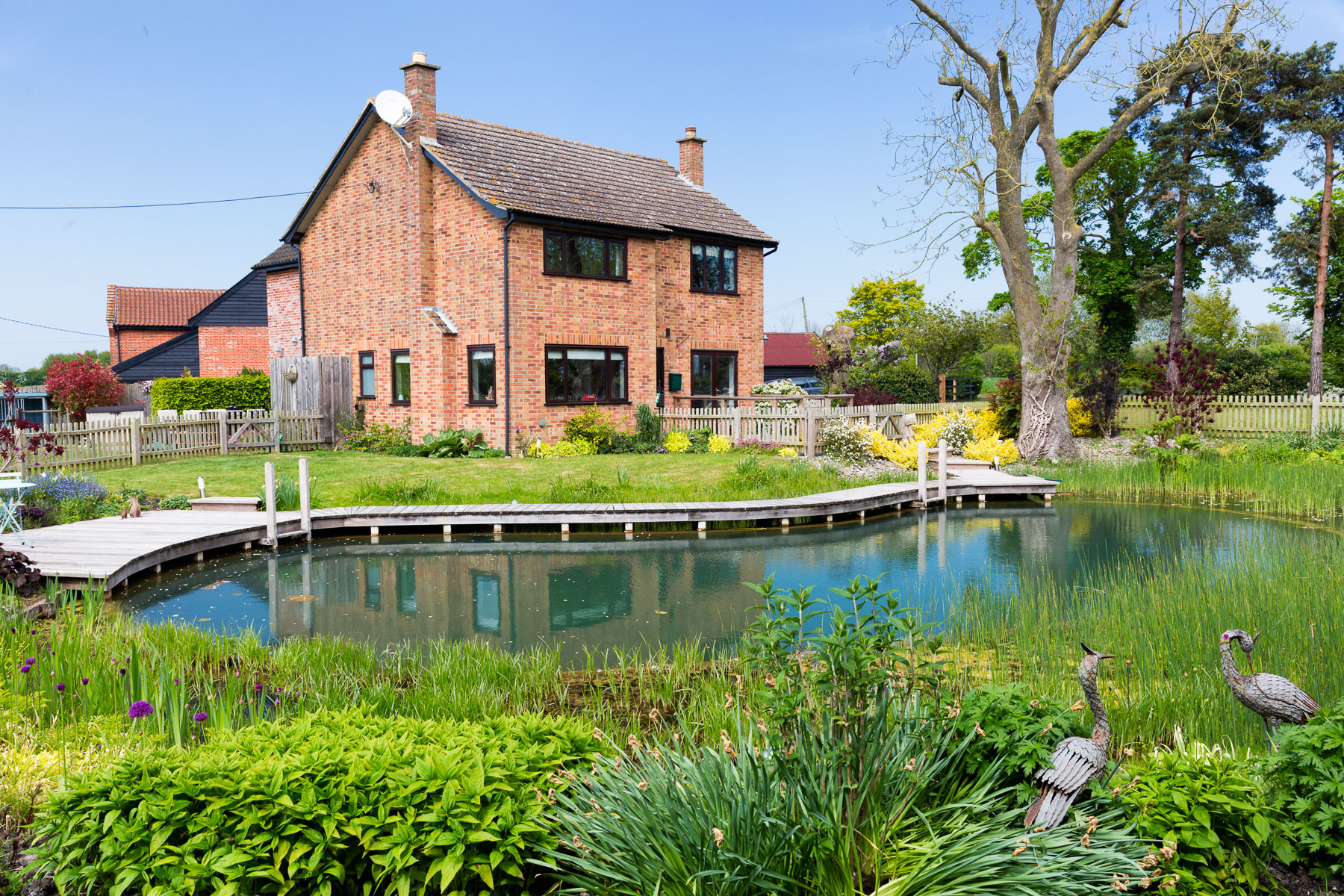 4 bedroom detached house for sale in Darrow Green Road, Denton, IP20 0AY