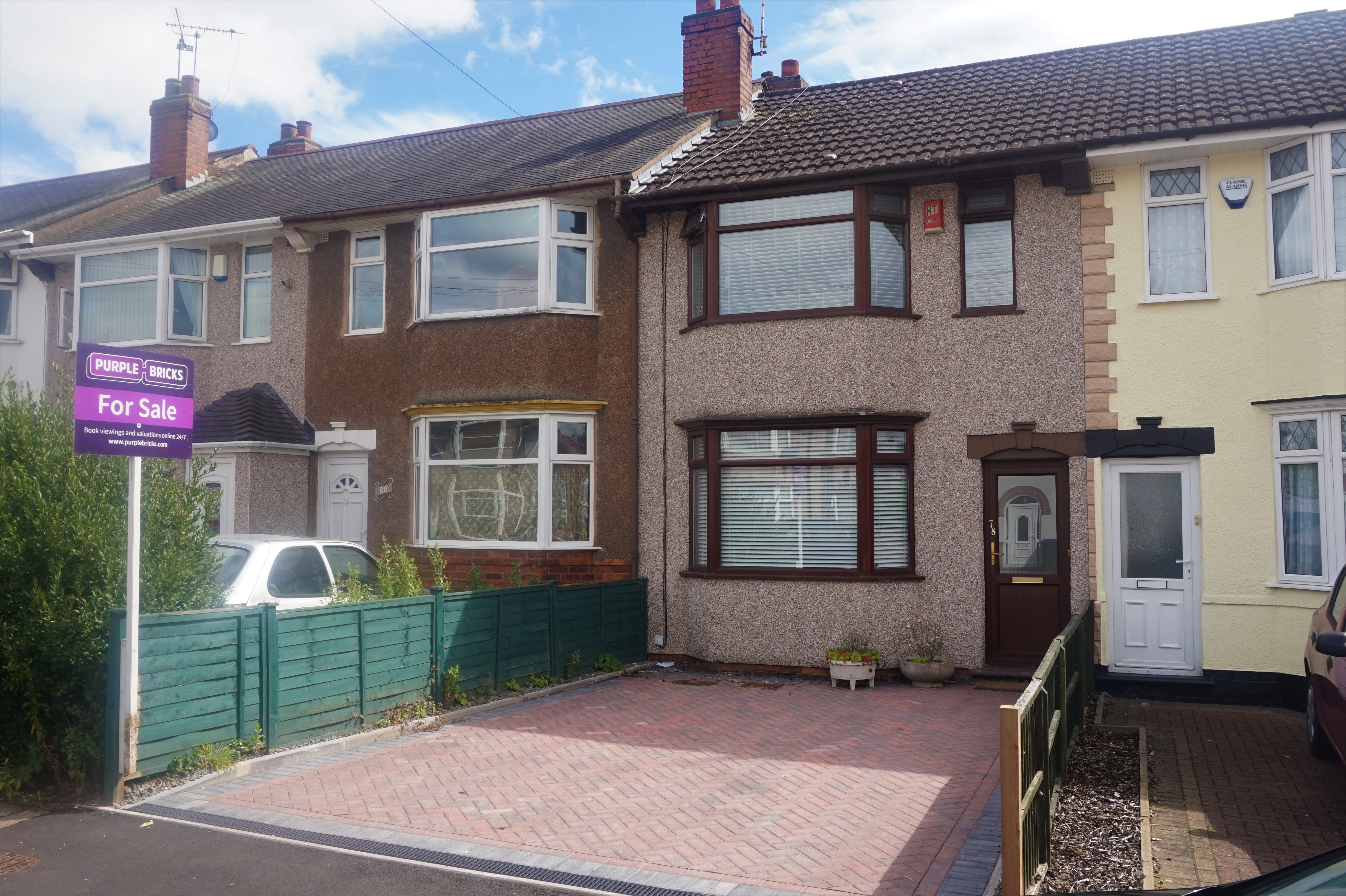 2 bedroom terraced house for sale in Wyken Way, Coventry, CV2 3HG