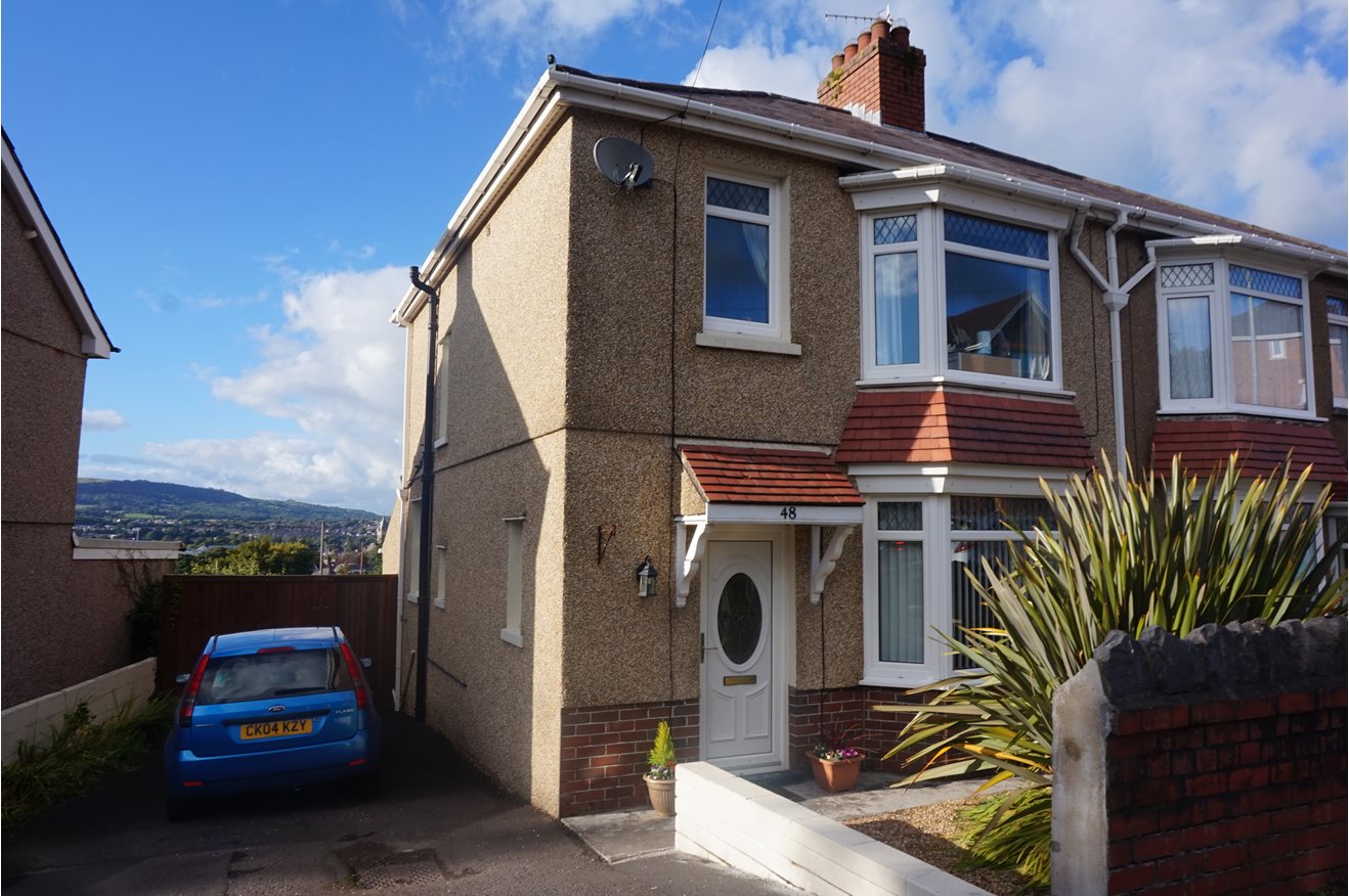 3 bedroom semi-detached house for sale in Hillside, Cimla, Neath, SA11 1TL