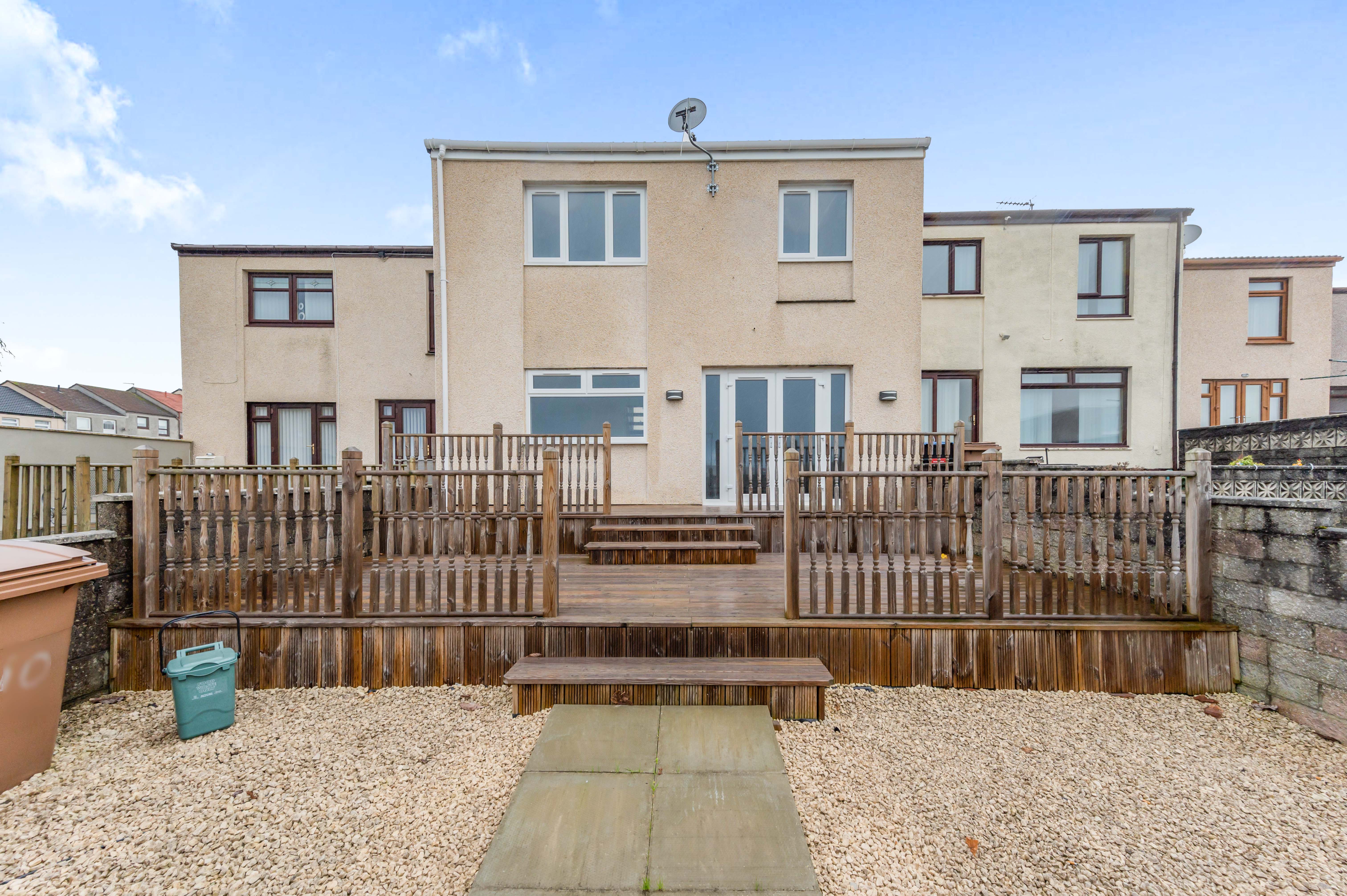 3 bedroom terraced house for sale in Mcclymont Court, Cumnock, KA18 1TQ