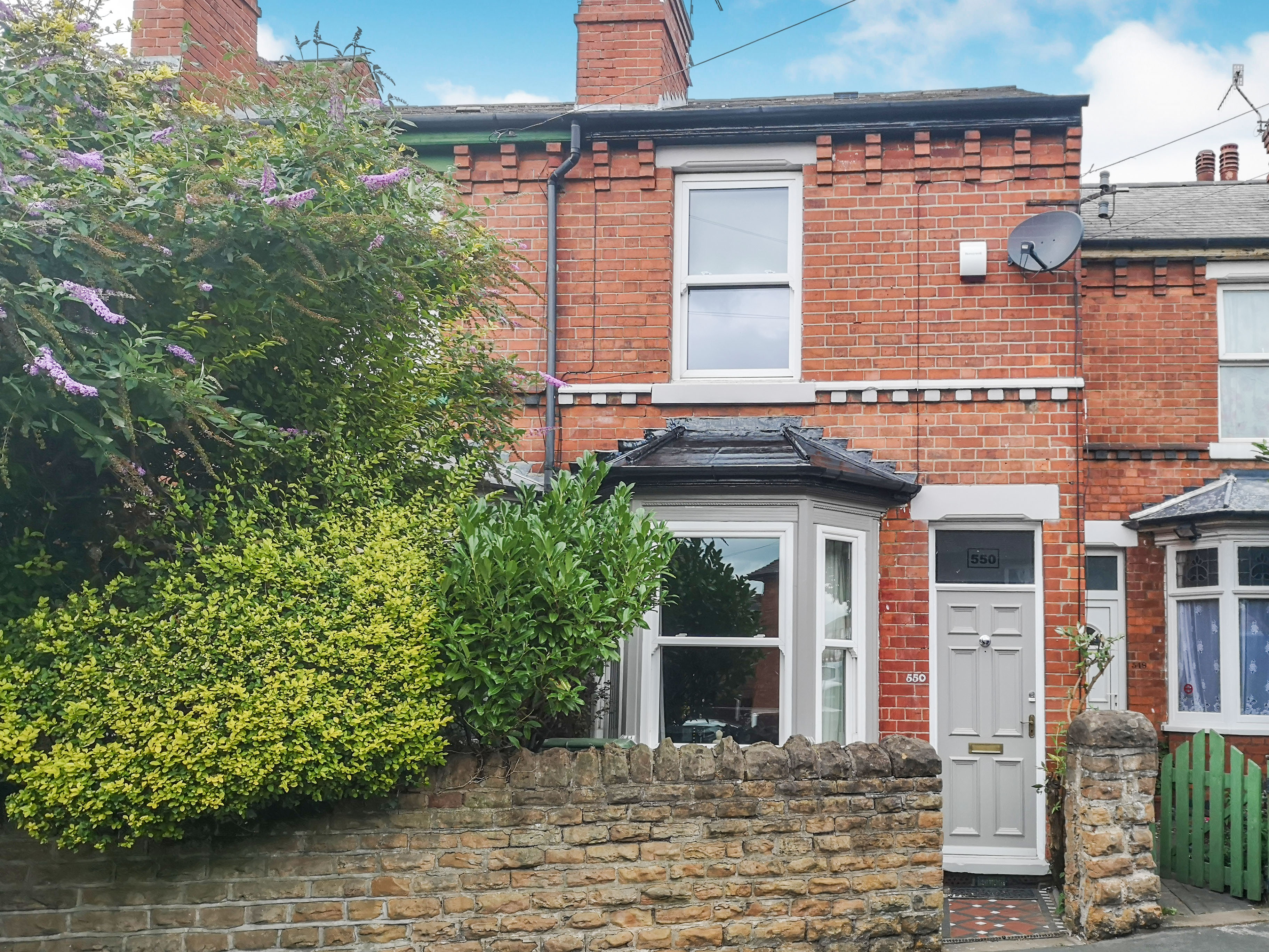 2 bedroom terraced house for sale in Berridge Road, Nottingham, NG7 5JU