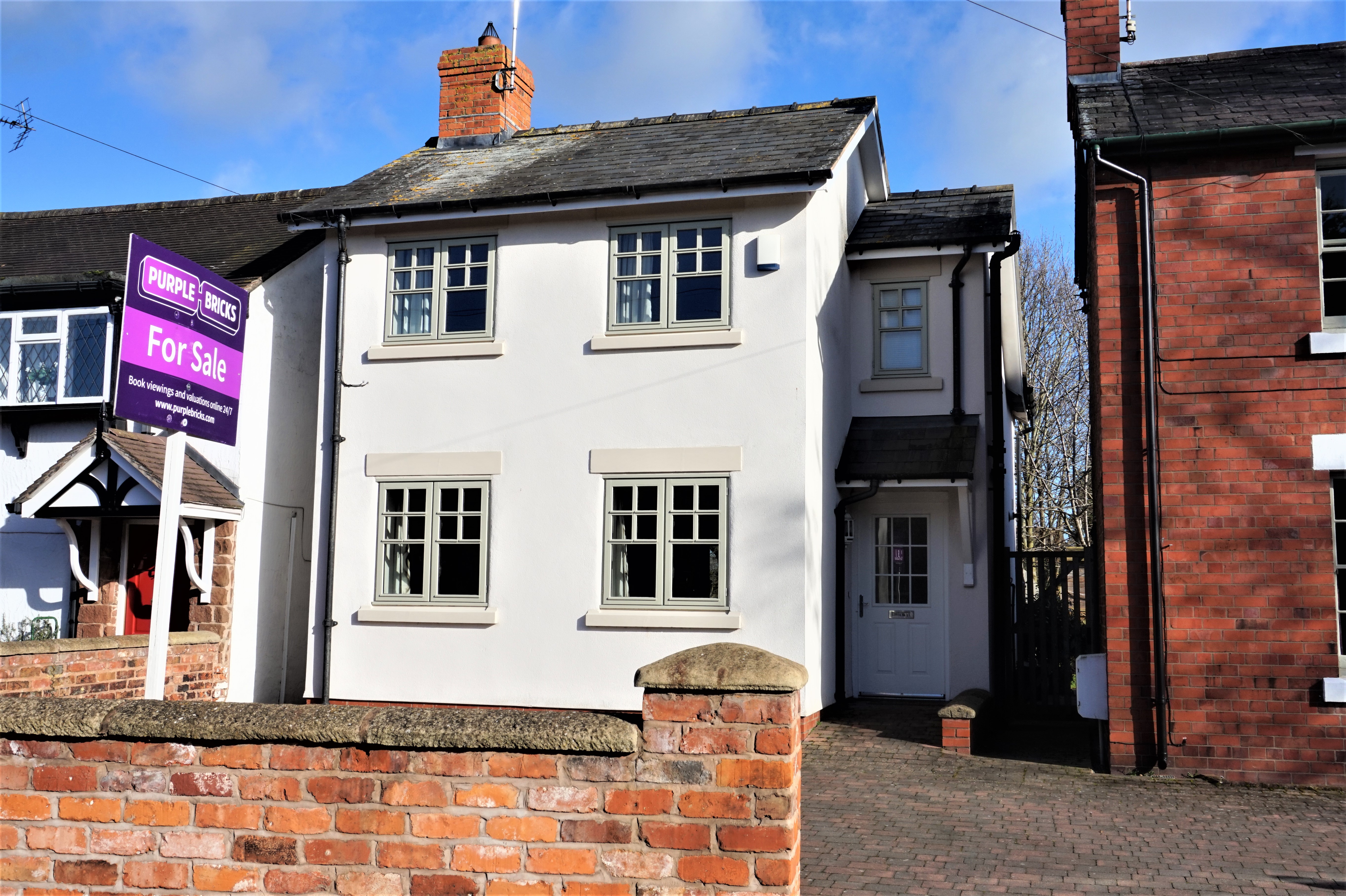 3 bedroom detached house for sale in Church Street, Holt, LL13 9JP