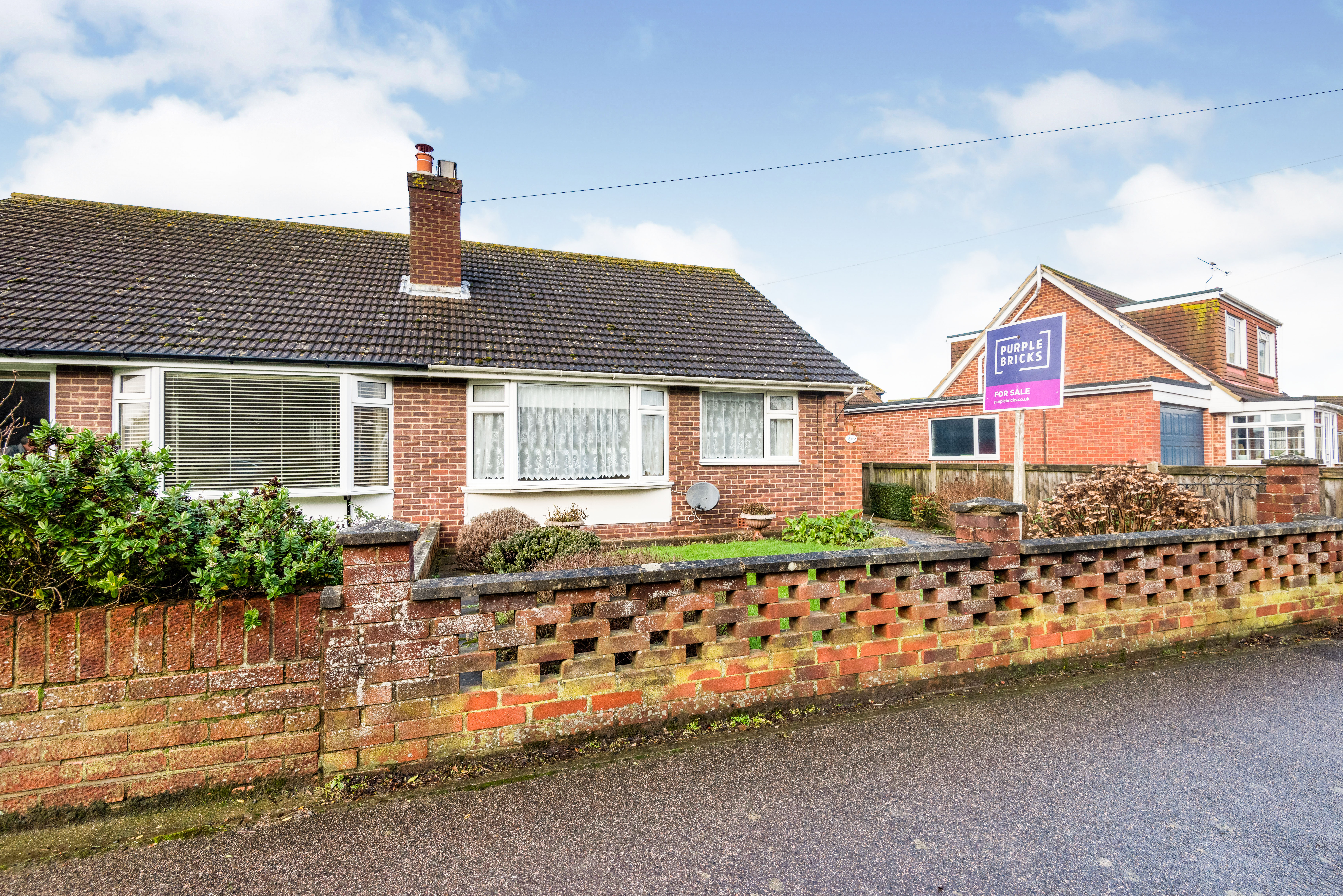 3 bedroom semi-detached bungalow for sale in Woodnesborough Road ...