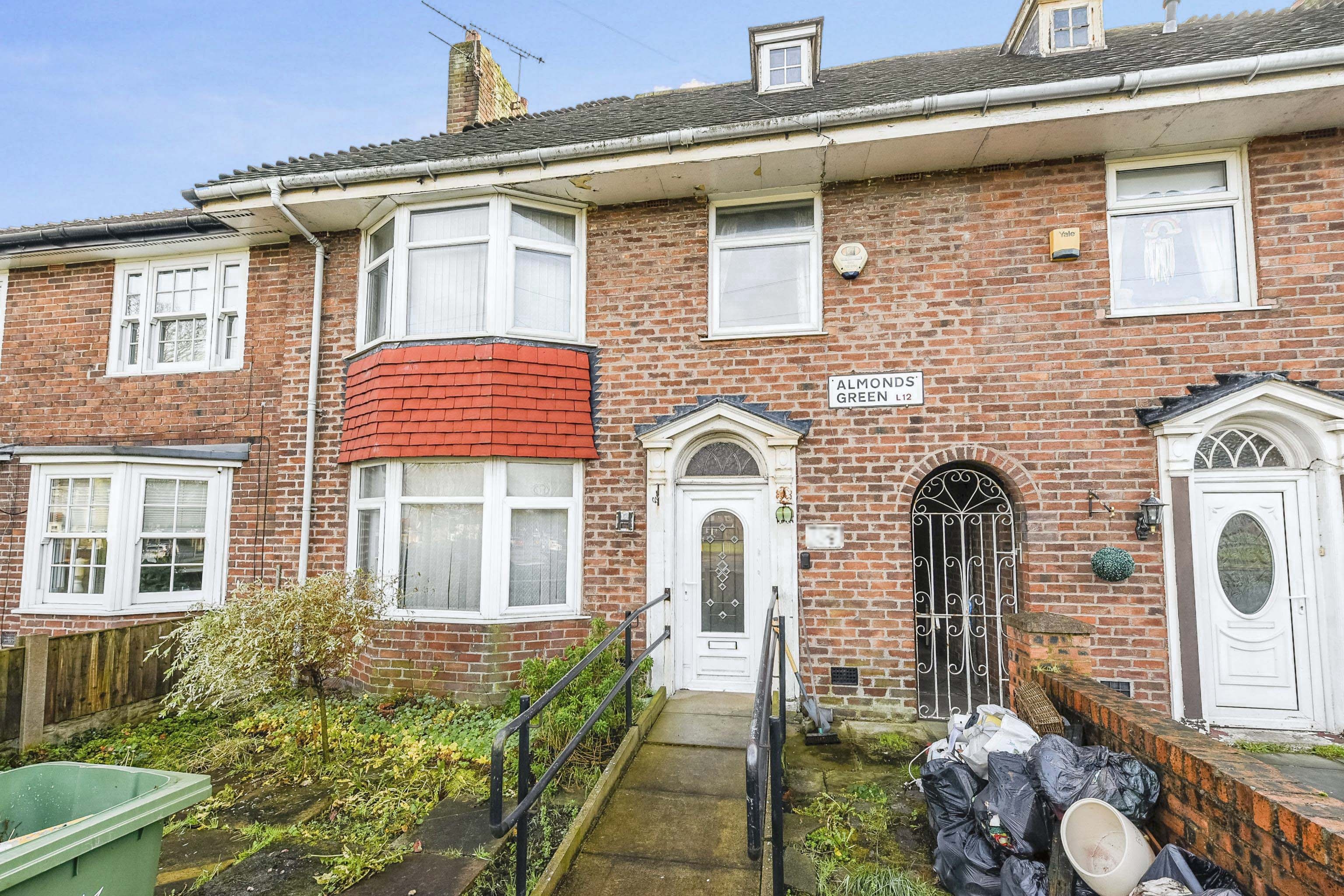 3 bedroom terraced house for sale in Almonds Green, Liverpool, L12 5HR