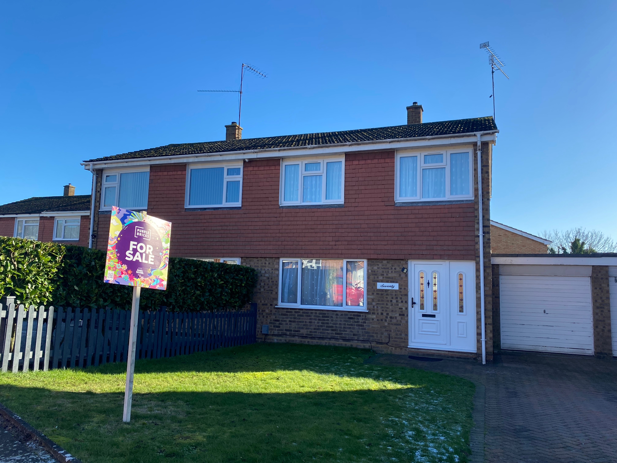 3 bedroom semi-detached house for sale in Benson Close, Bramingham ...