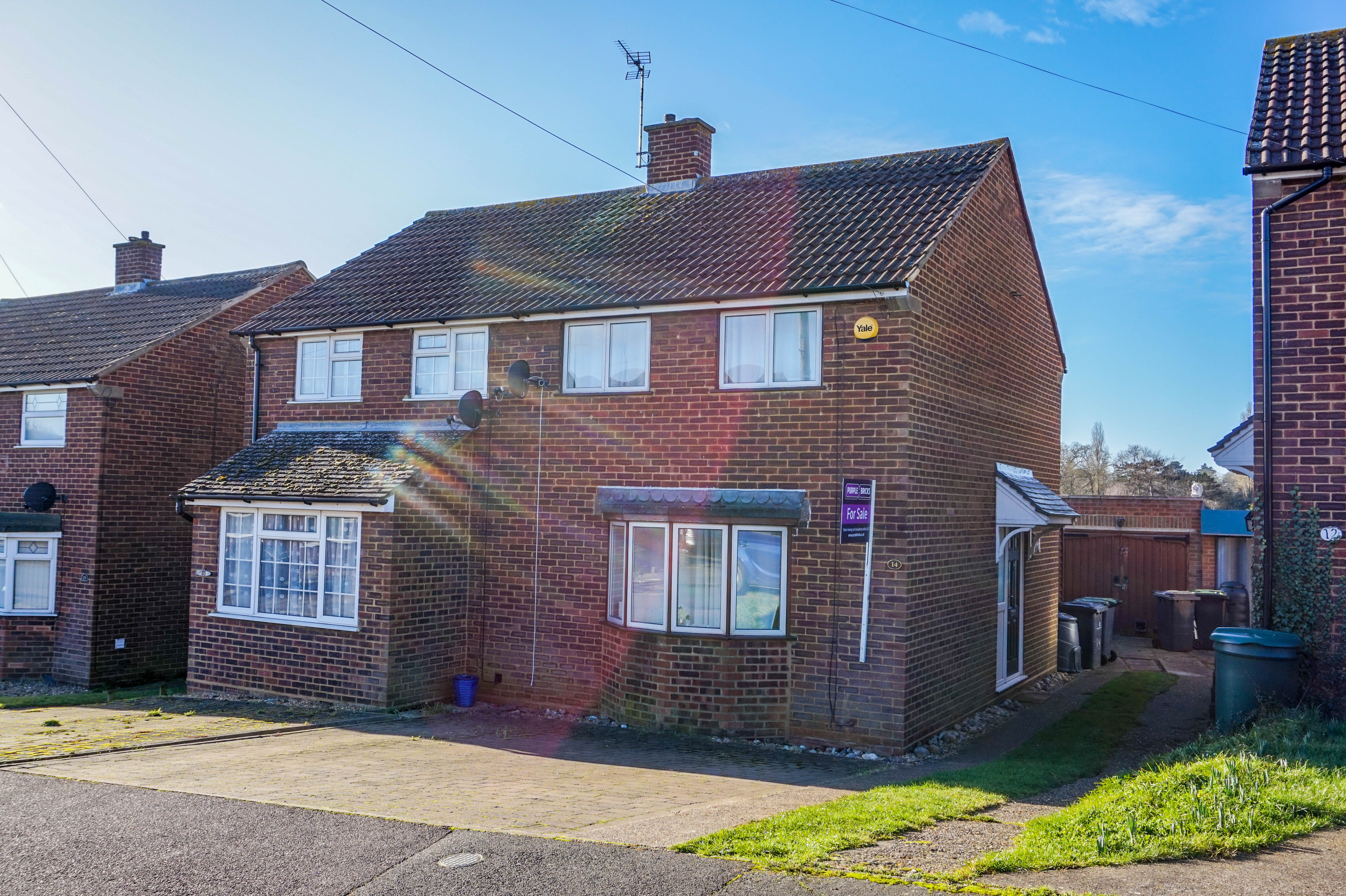 2 bedroom semi-detached house for sale in Townfield Road, Flitwick ...