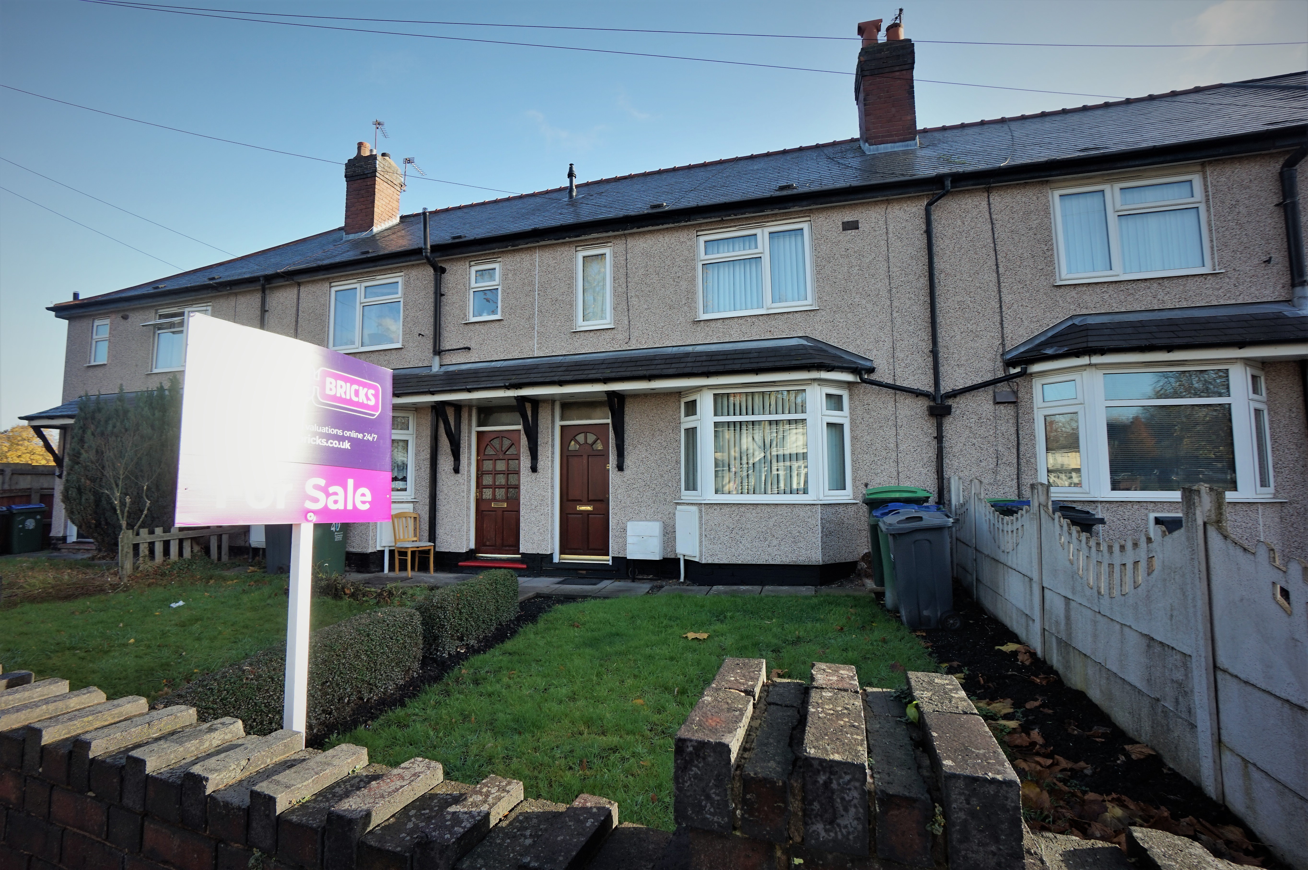 3 bedroom terraced house for sale in Manor Road, Tipton, DY4 8PS