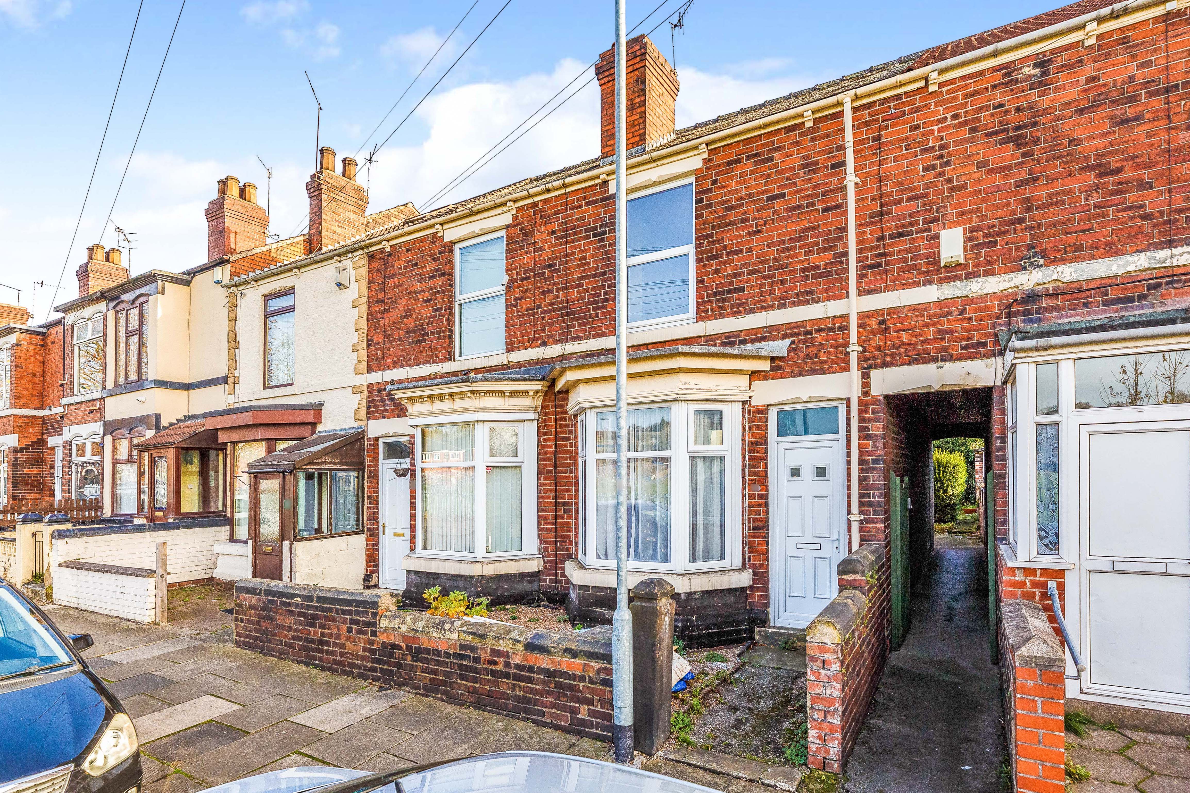 2 bedroom terraced house for sale in Ferham Park Avenue, Rotherham, S61 1AL