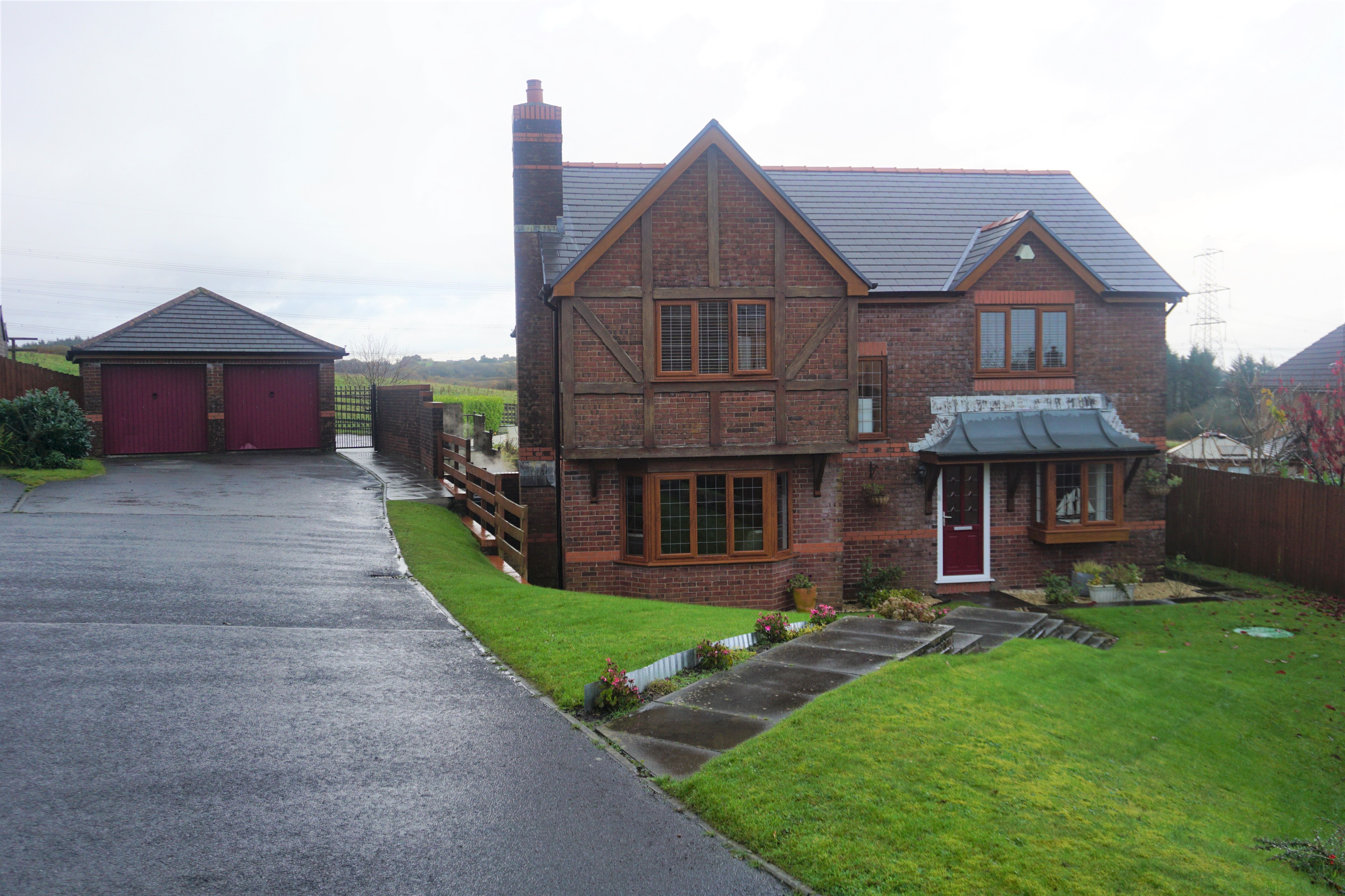 4 bedroom detached house for sale in Maes Becca, Llanelli, SA14 6AX