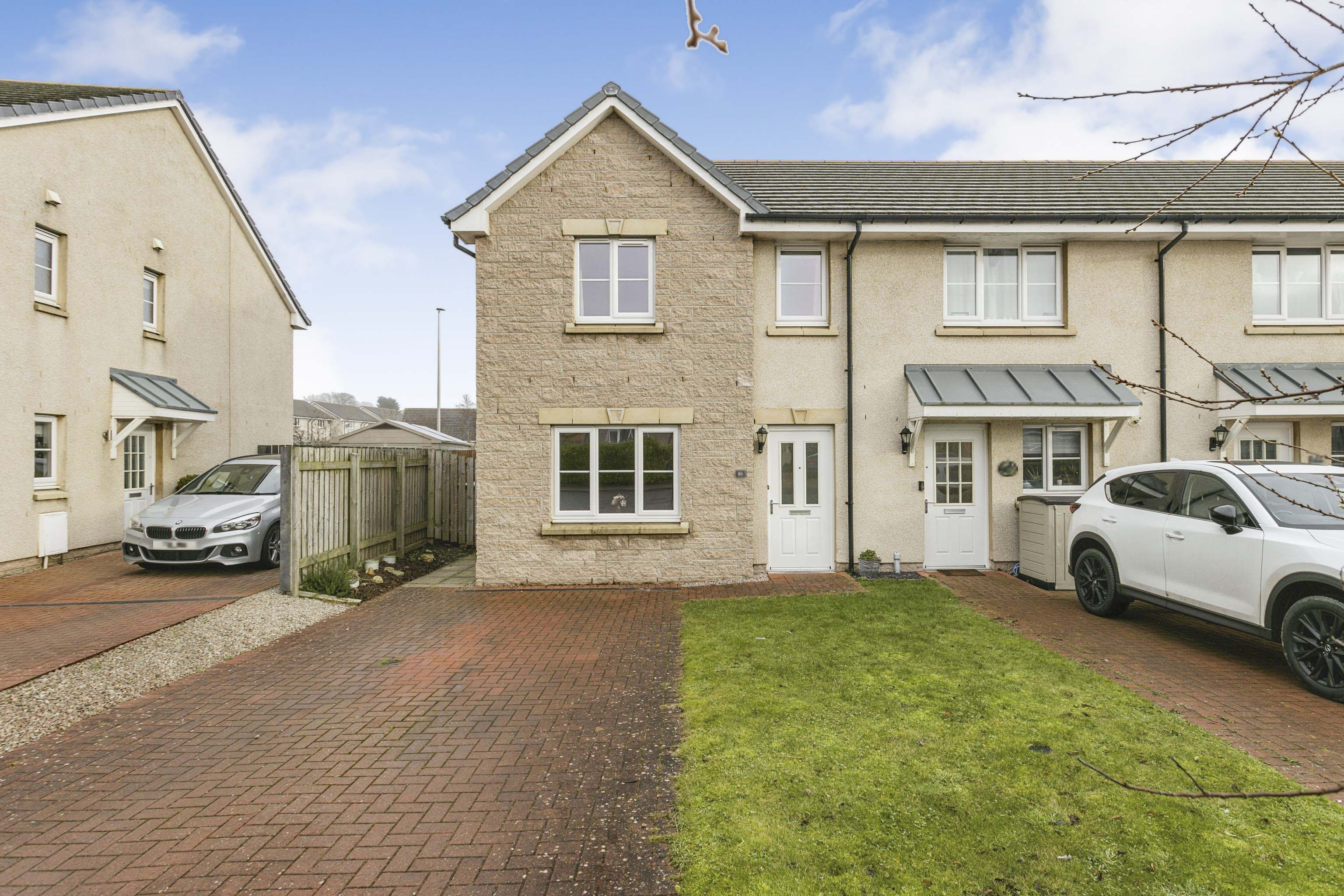 3 bedroom terraced house for sale in Balquharn Circle, Portlethen ...
